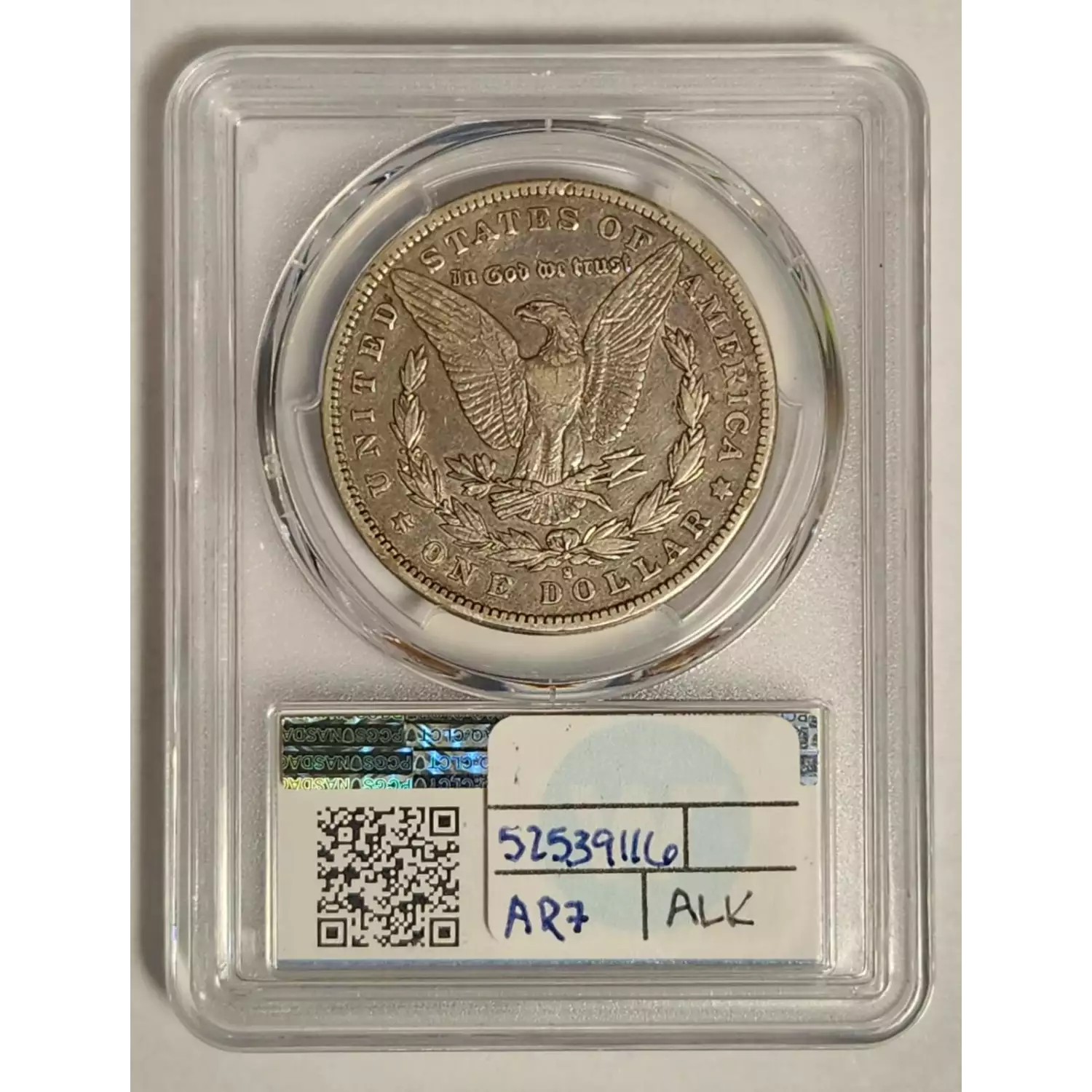 1896-S Morgan Silver Dollar PCGS VF-35 - Bob Paul Rare Coins