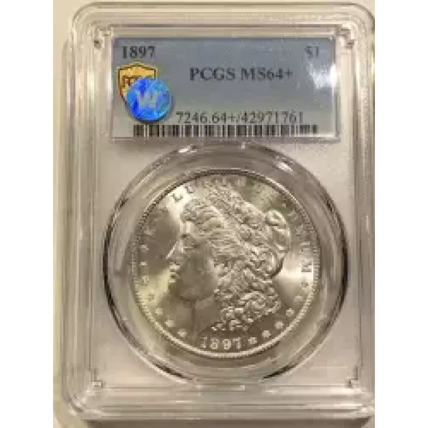 1897 PCGS MS-64+ - Bob Paul Rare Coins