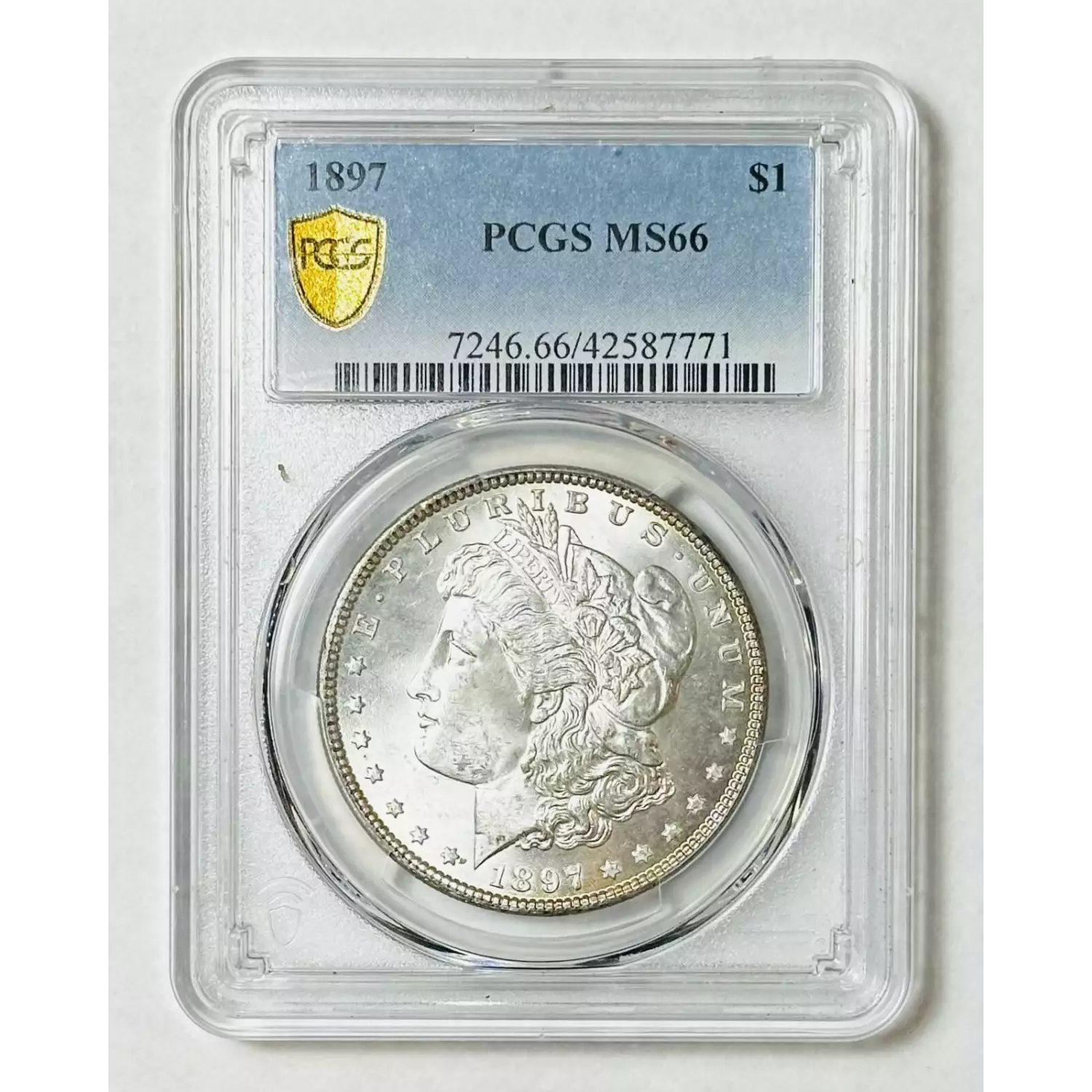 1897 Morgan Silver Dollar PCGS MS-66 - Bob Paul Rare Coins