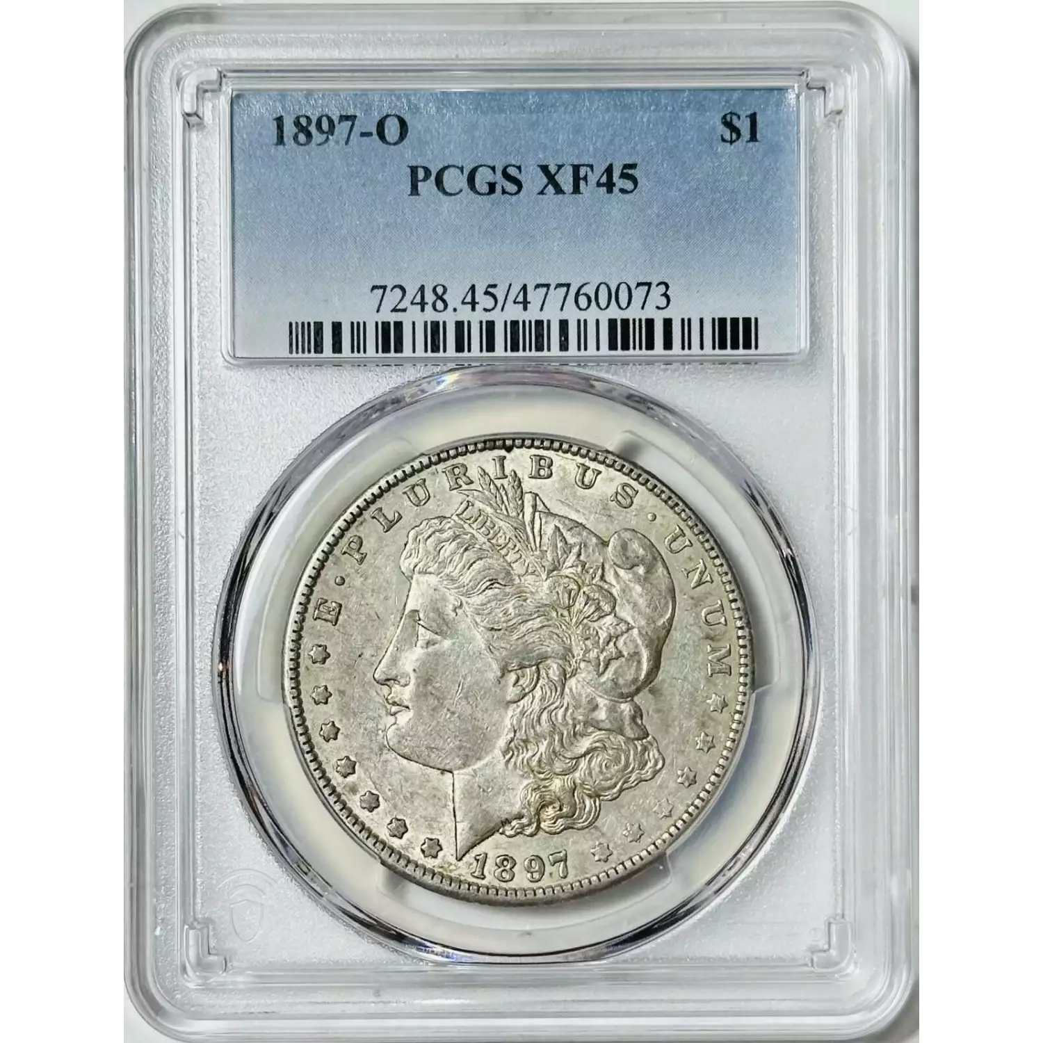 1897-O Morgan Silver Dollar PCGS XF-45 - Bob Paul Rare Coins
