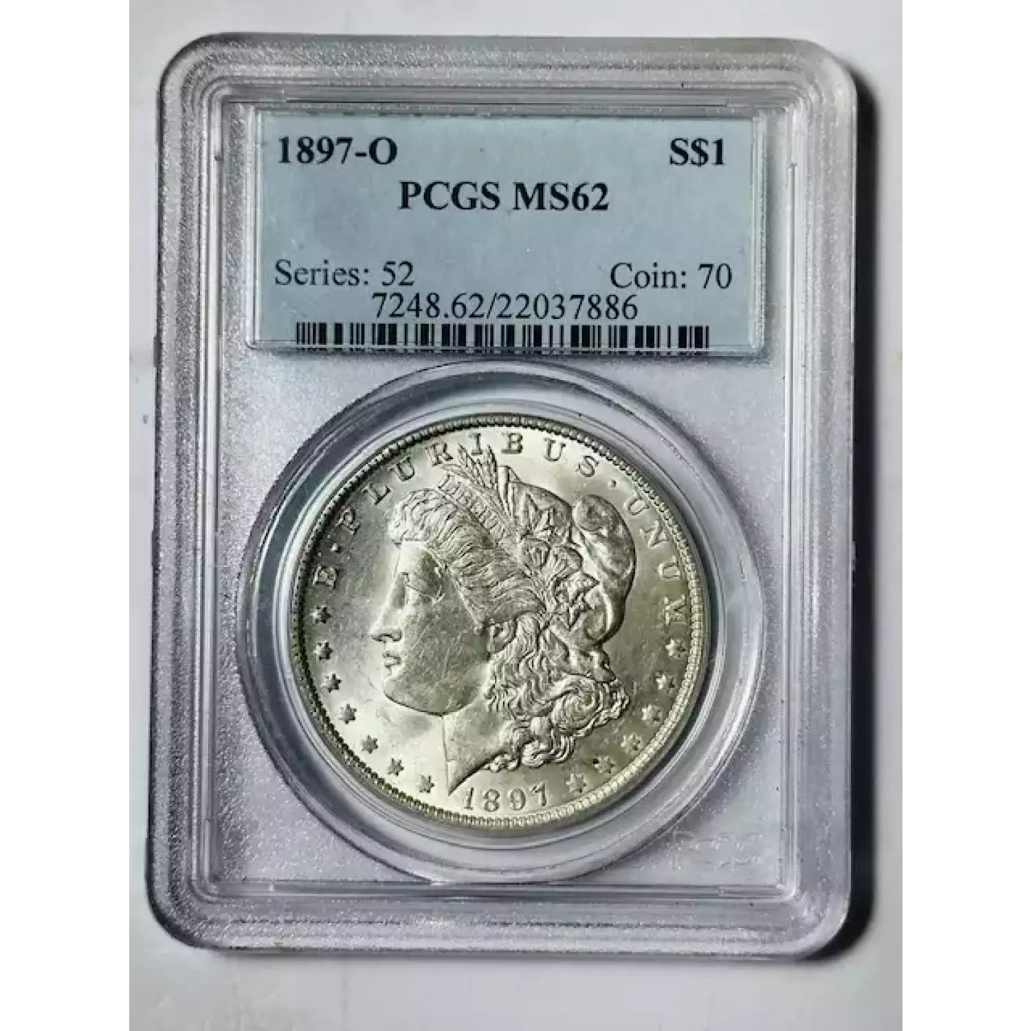1897-O Morgan Silver Dollar PCGS MS-62 - Bob Paul Rare Coins