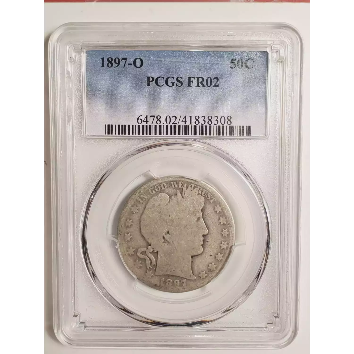 1897-O Barber Half Dollar PCGS FR-2 - Bob Paul Rare Coins