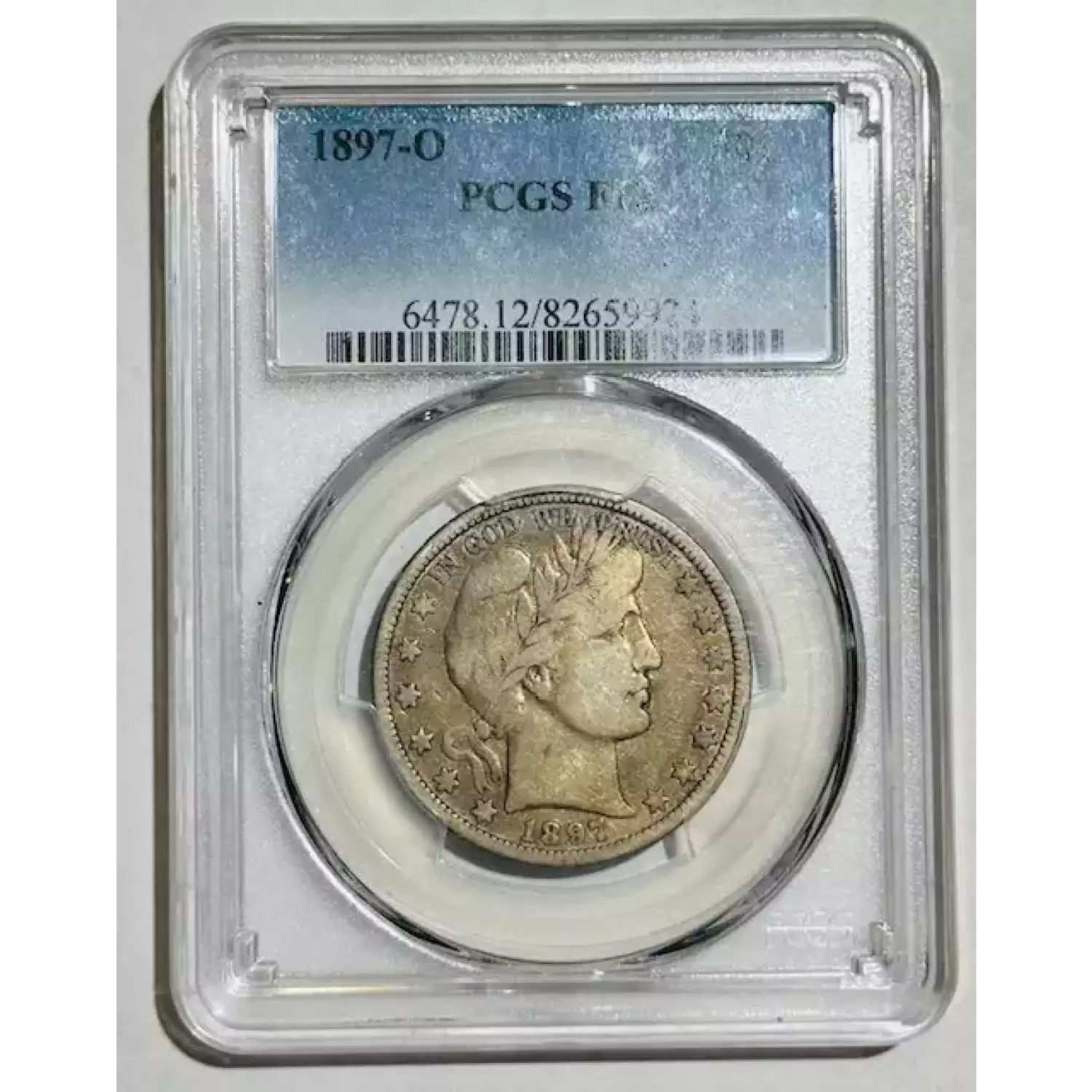 1897-O Barber Half Dollar PCGS F-12 - Bob Paul Rare Coins
