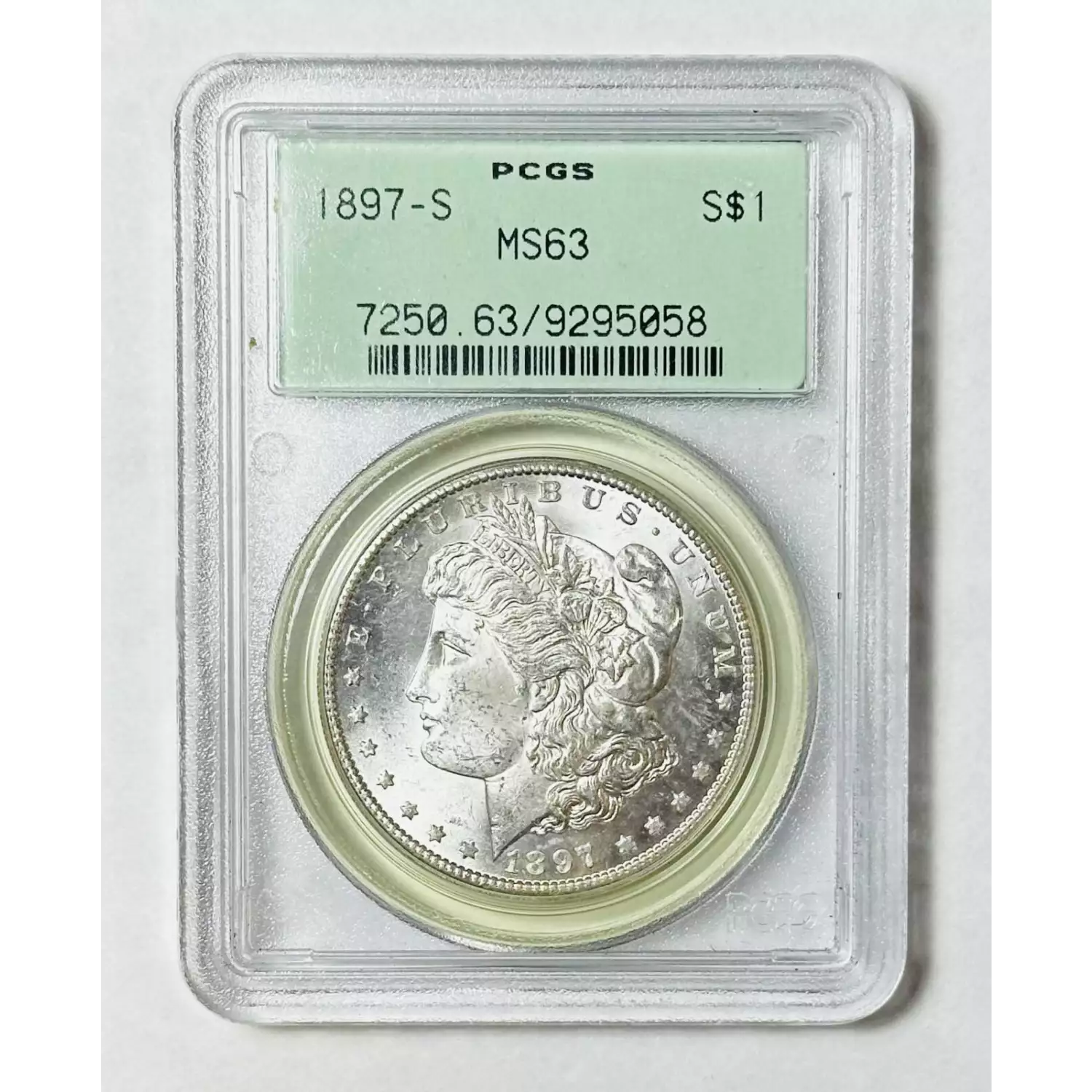 1897-S Morgan Silver Dollar PCGS MS-63 - Bob Paul Rare Coins
