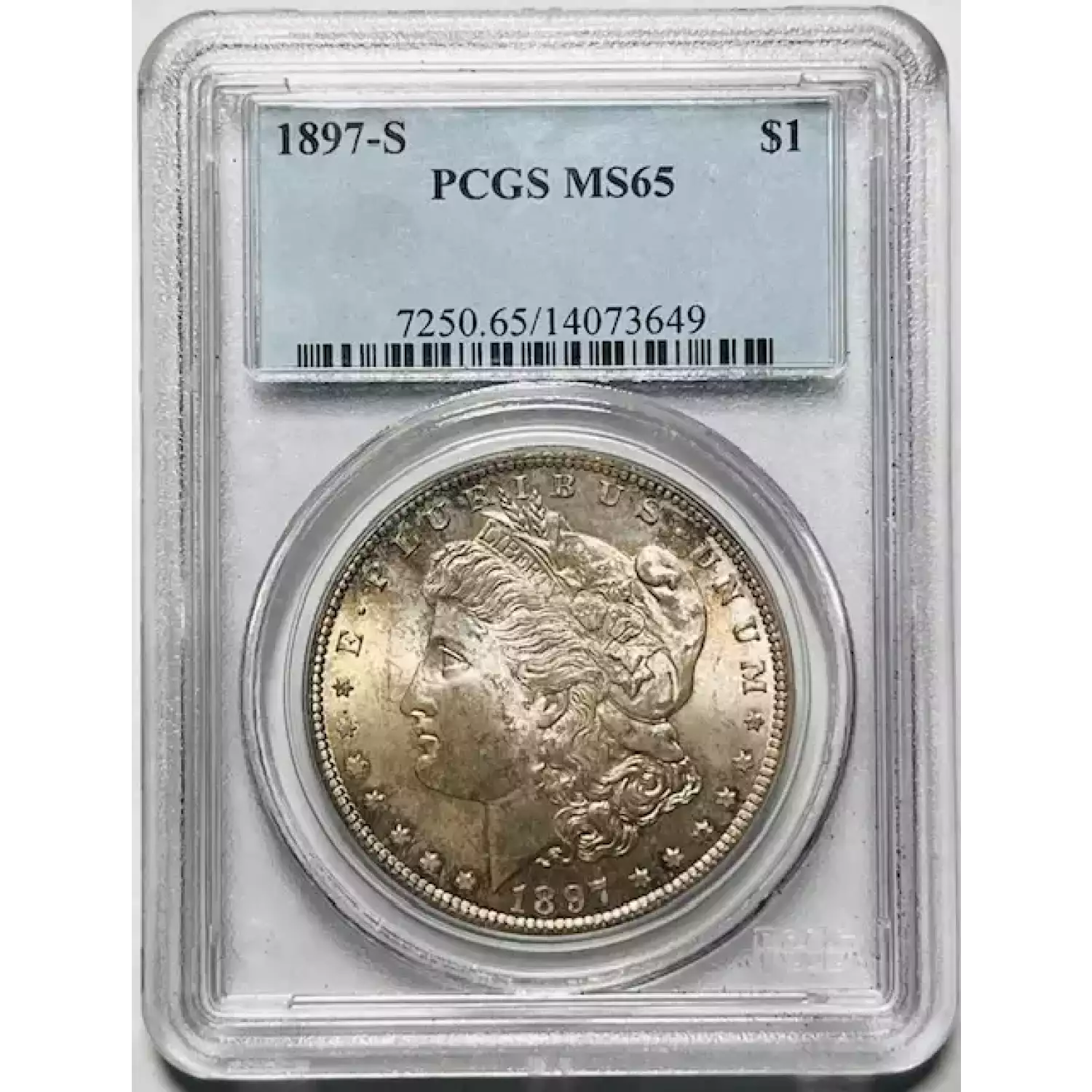 1897-S Morgan Silver Dollar PCGS MS-65 - Bob Paul Rare Coins
