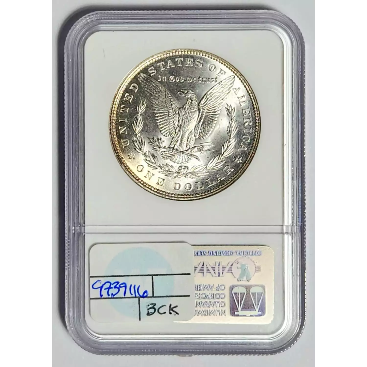 1897 Morgan Silver Dollar NGC MS-63 VAM-6A - PITTED REVERSE - TOP 100 - Bob Paul Rare Coins