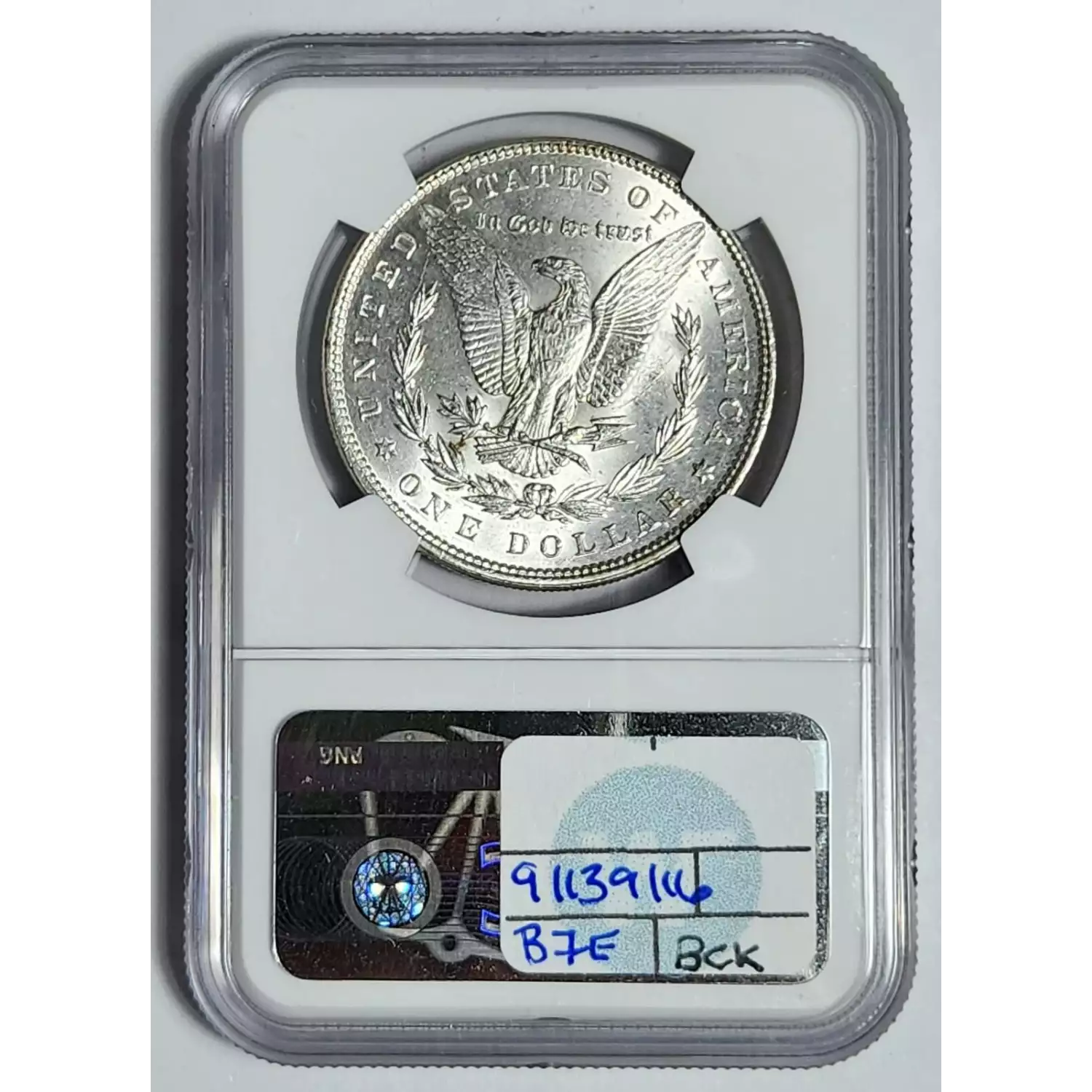 1897 Morgan Silver Dollar NGC MS-61 VAM-6A PITTED REVERSE Sight White - Bob Paul Rare Coins