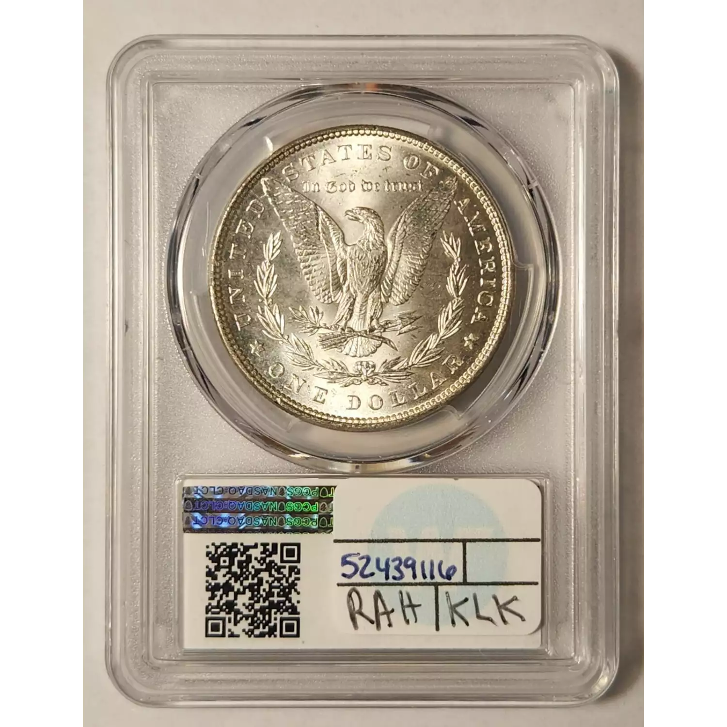 1898 Morgan Silver Dollar PCGS MS-66 - Bob Paul Rare Coins