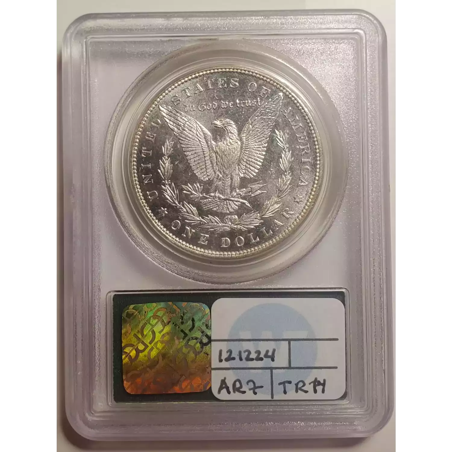 1898 Morgan Silver Dollar PCGS MS-63 DMPL (OGH - Old Green Holder) - Bob Paul Rare Coins