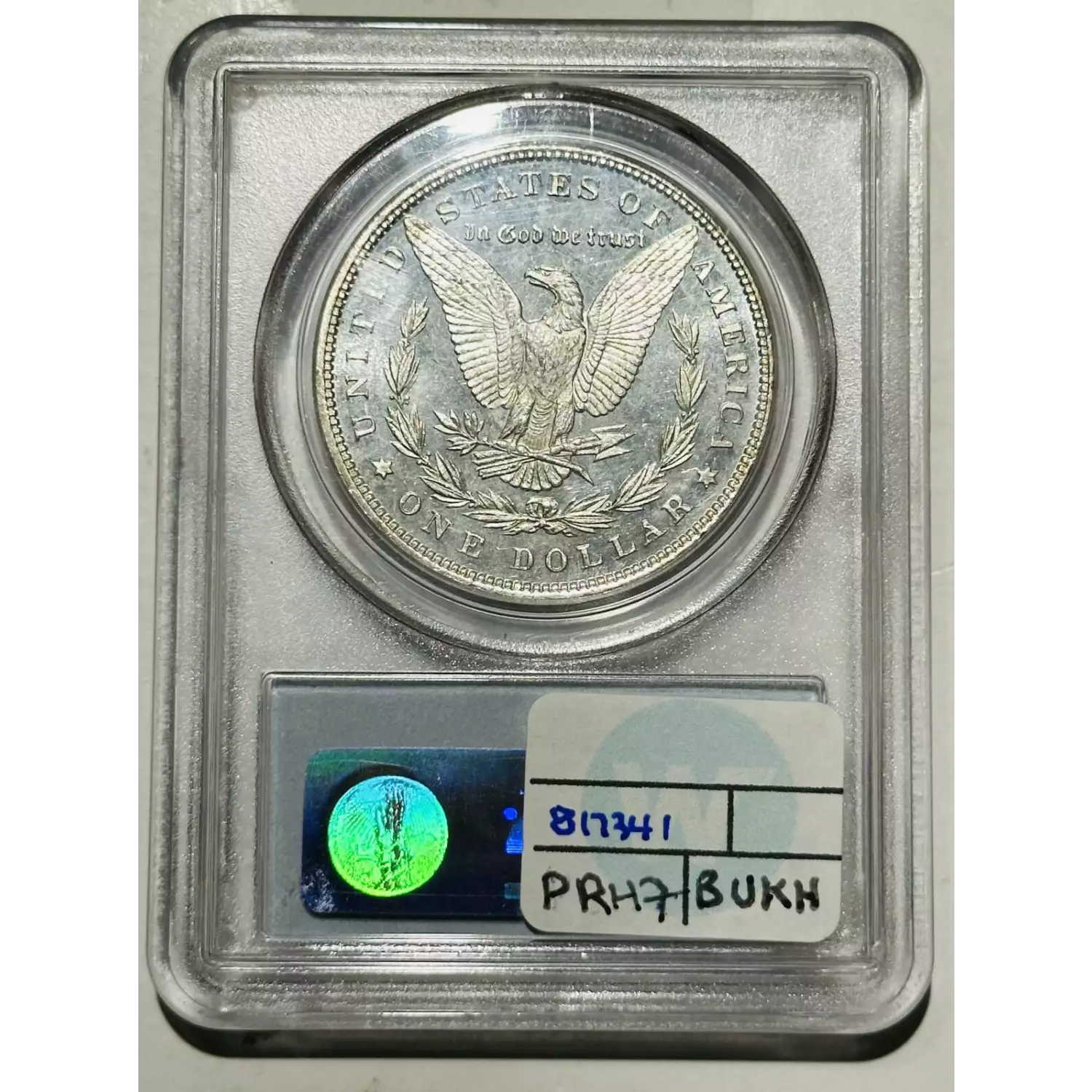 1898 Morgan Silver Dollar PCGS MS-65 DMPL Sight White - Bob Paul Rare Coins