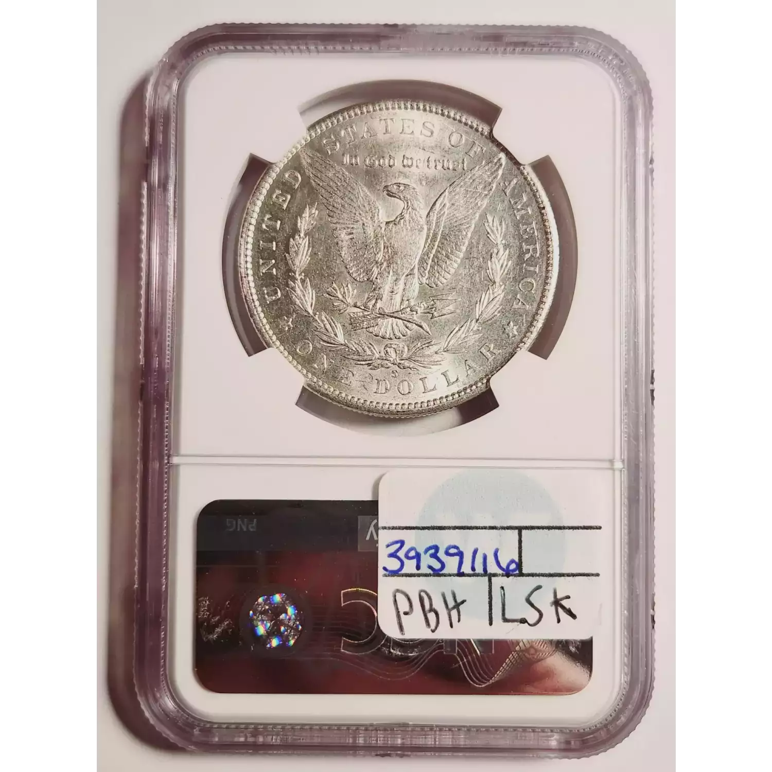 1898-S Morgan Silver Dollar NGC AU-55 - Bob Paul Rare Coins