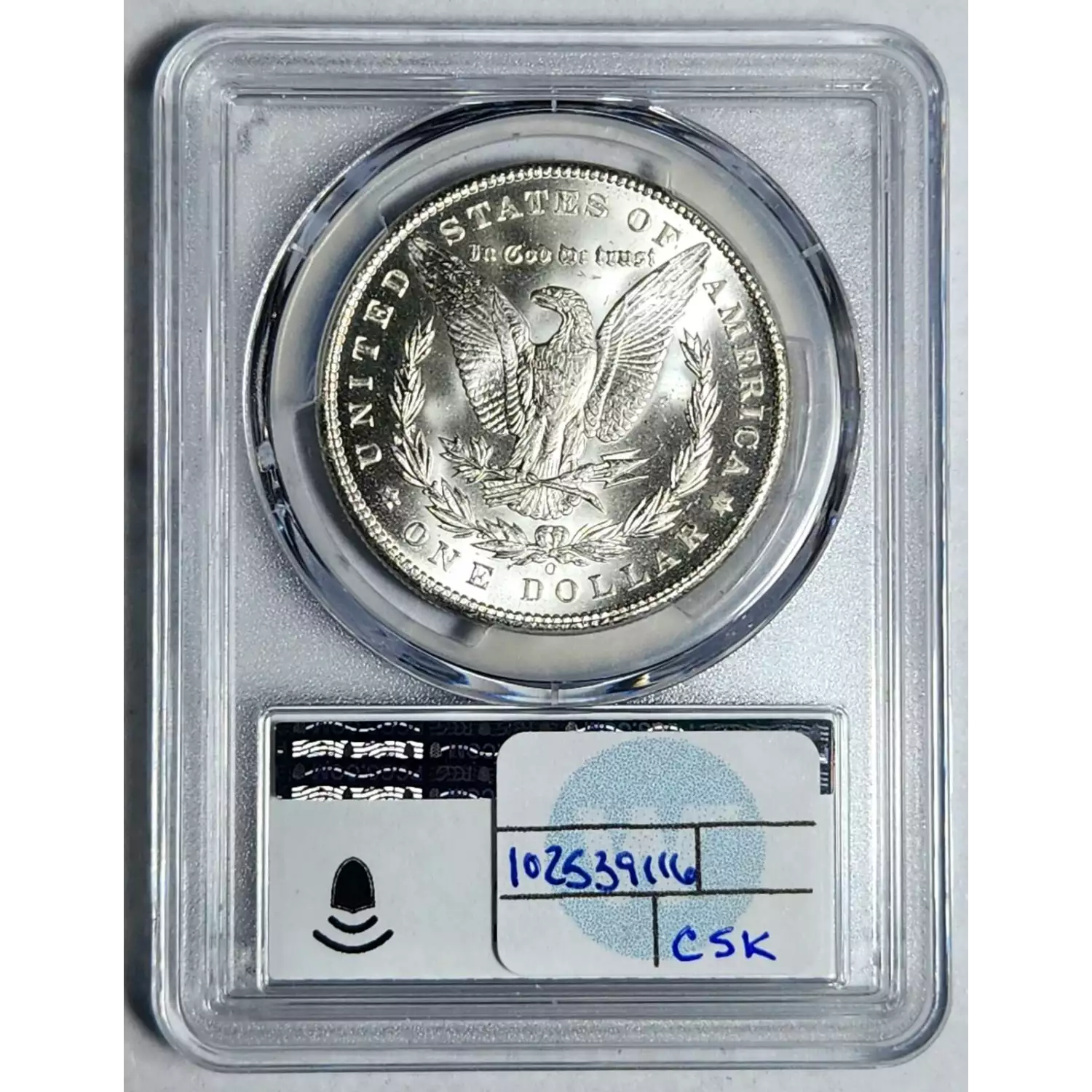 1898-O Morgan Silver Dollar PCGS MS-66 - CAC CAC - Bob Paul Rare Coins