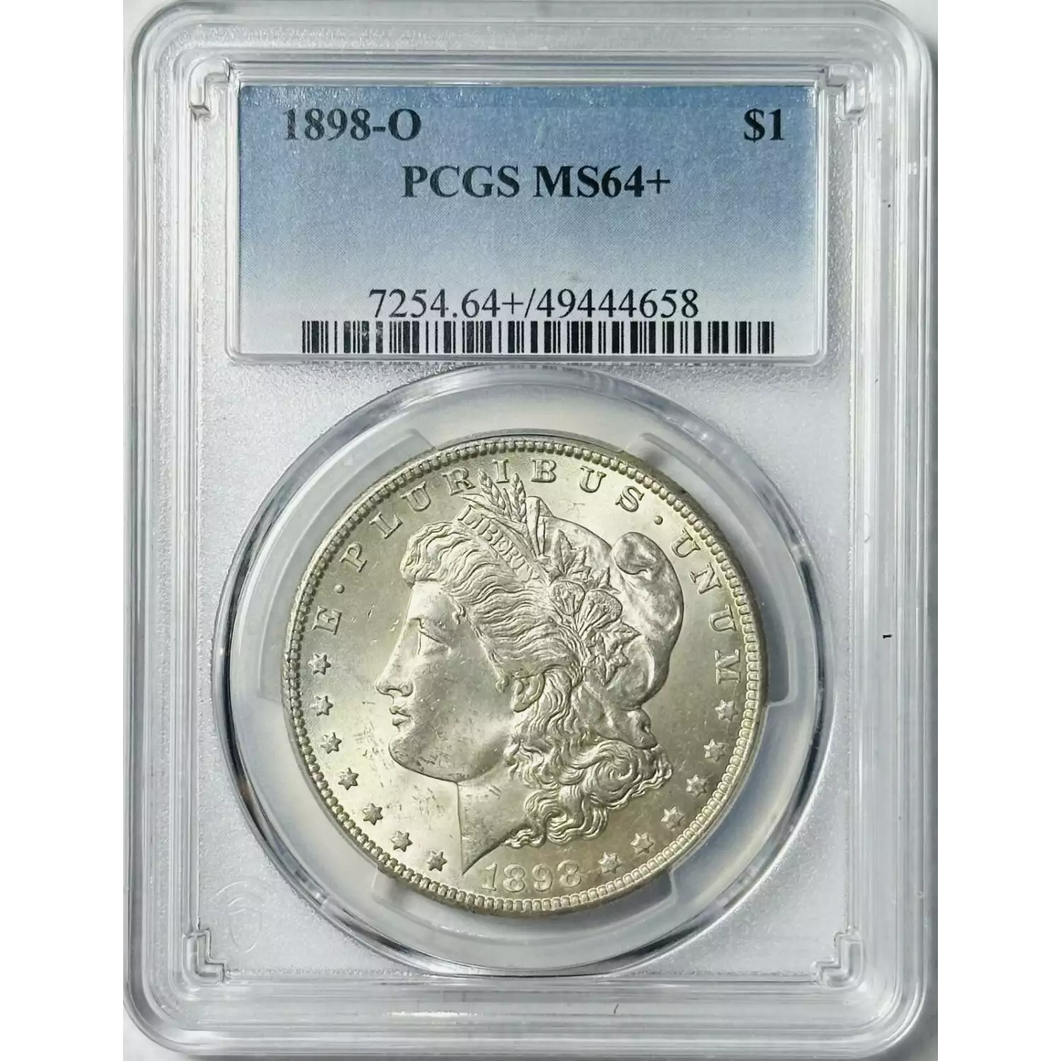 1898-O Morgan Silver Dollar PCGS MS-64+ - Bob Paul Rare Coins
