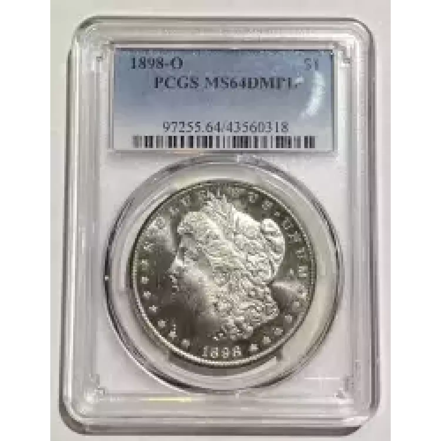 1898-O Morgan Silver Dollar PCGS MS-64 DMPL - Bob Paul Rare Coins