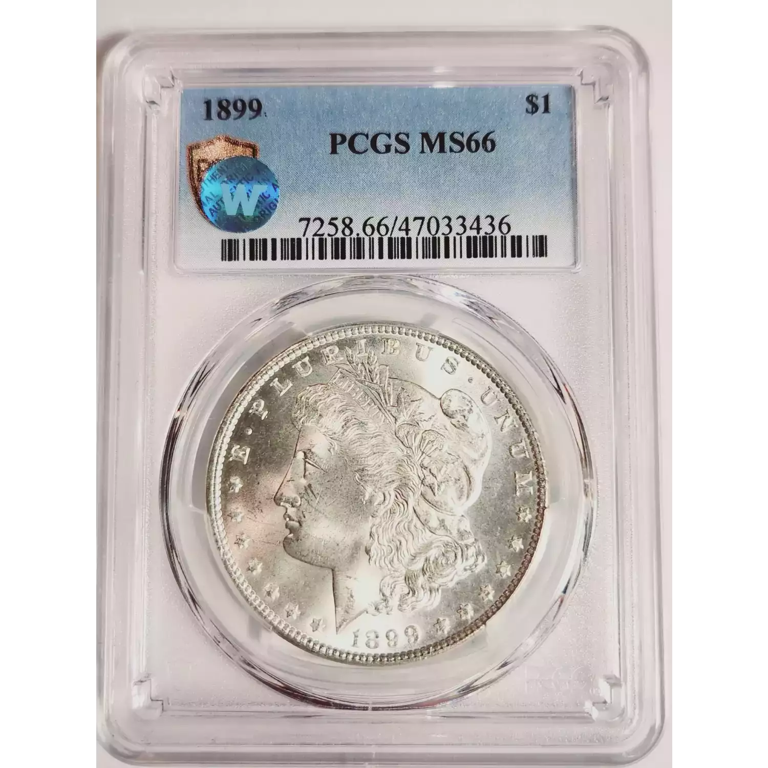 1899 Morgan Silver Dollar PCGS MS-66 - Bob Paul Rare Coins