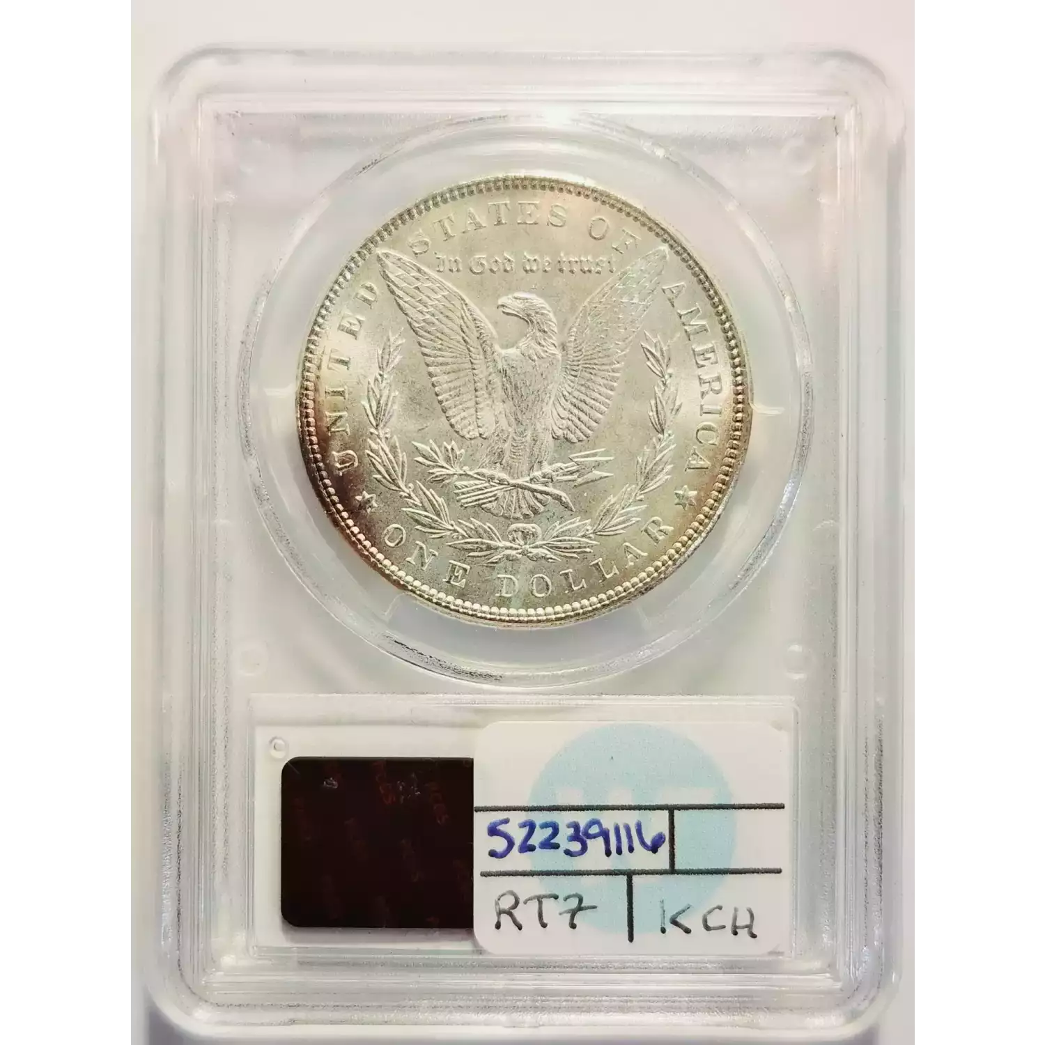 1899 Morgan Silver Dollar PCGS MS-63 CAC - Bob Paul Rare Coins