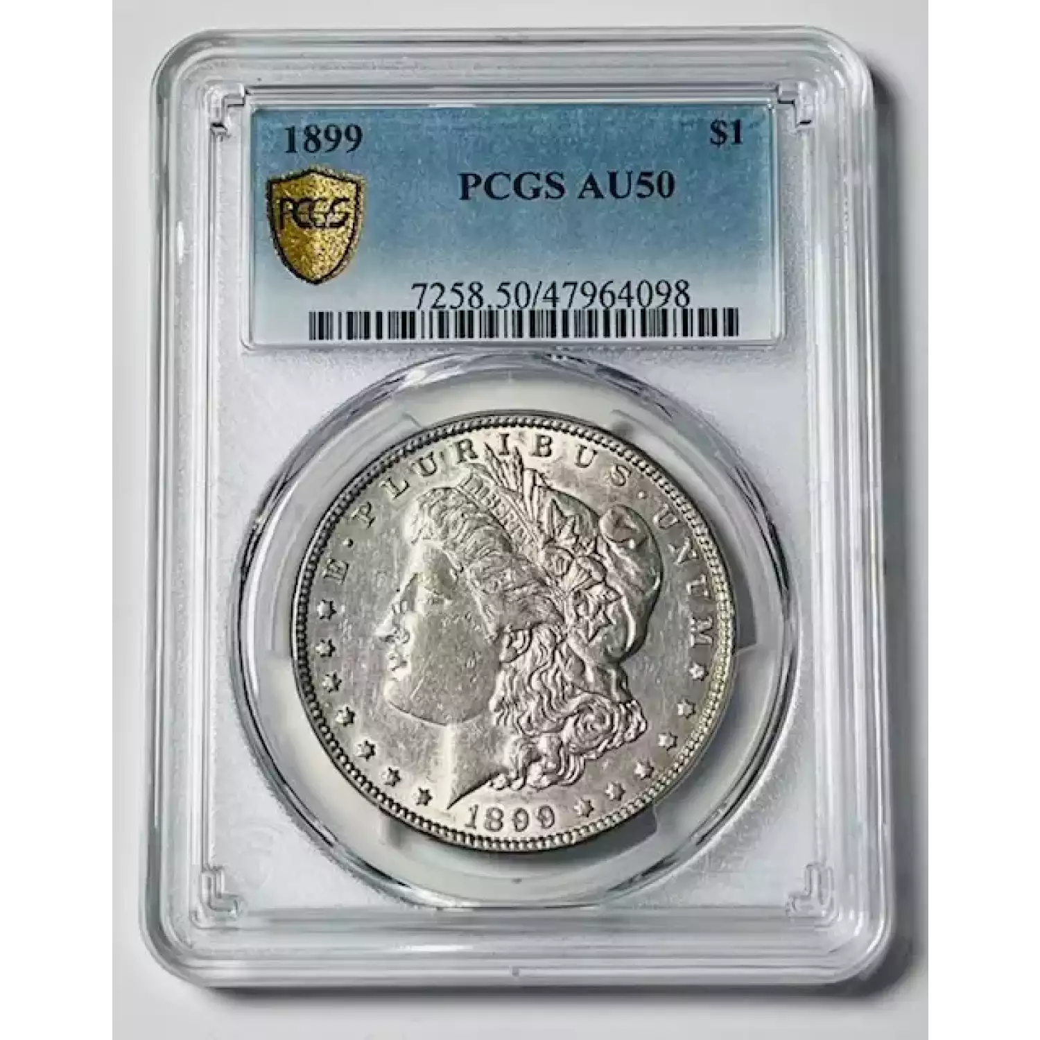 1899 Morgan Silver Dollar PCGS AU-50 - Bob Paul Rare Coins