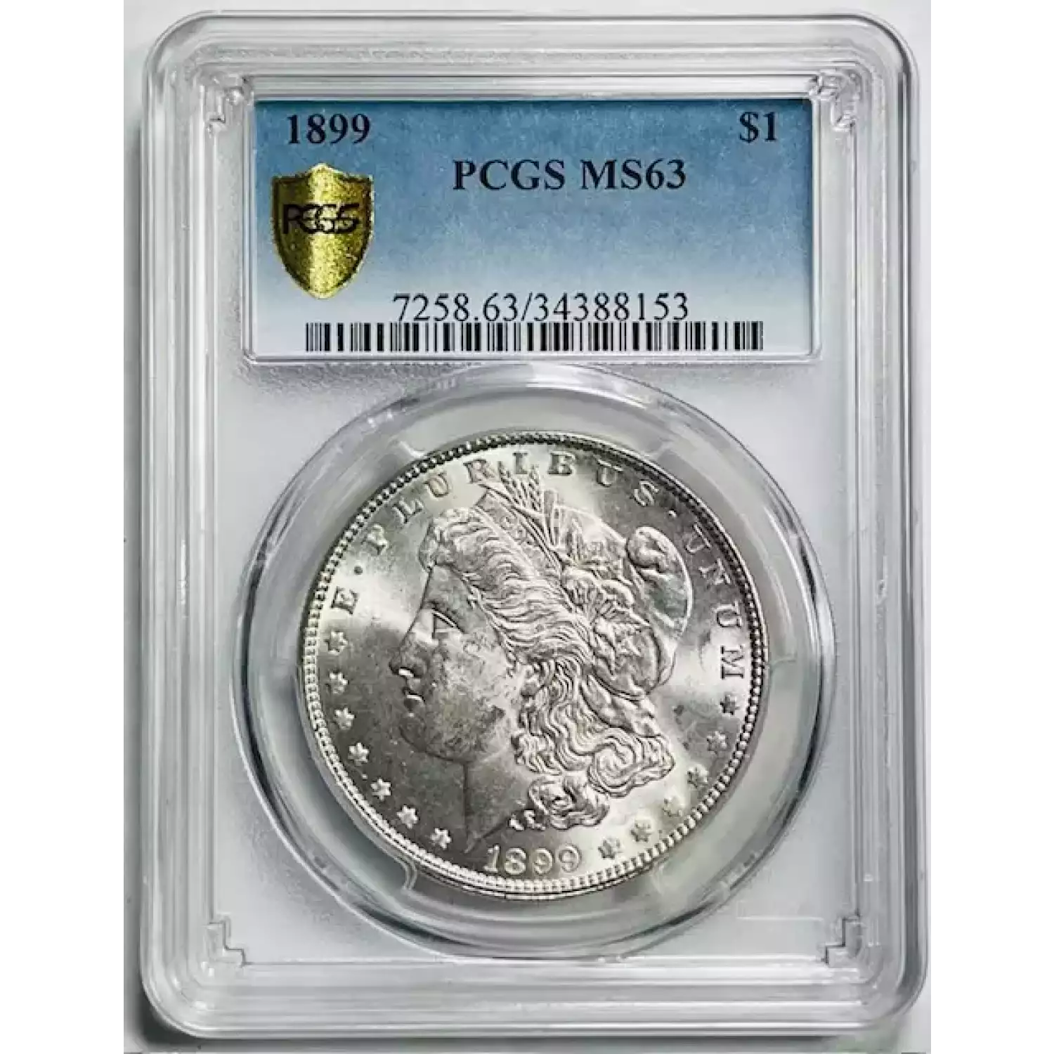 1899 Morgan Silver Dollar PCGS MS-63 White! - Bob Paul Rare Coins
