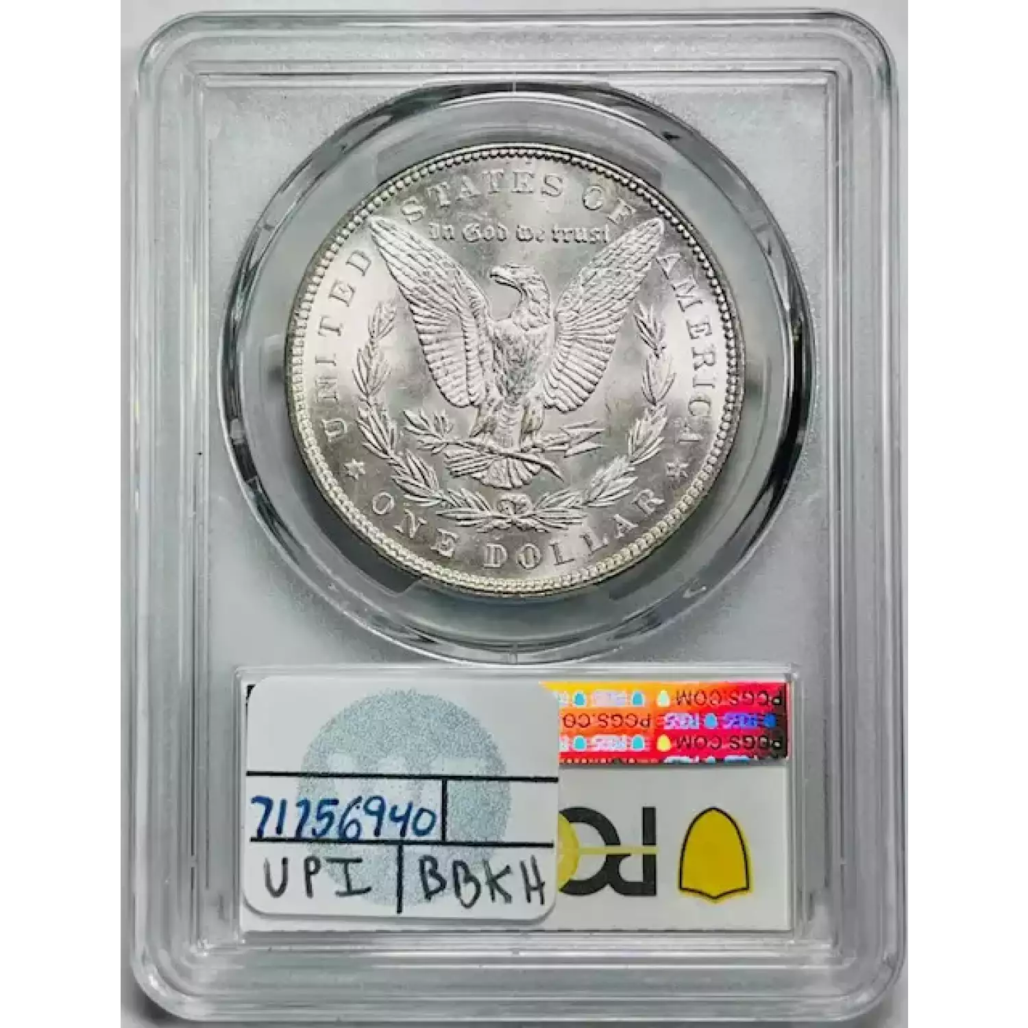 1899 Morgan Silver Dollar PCGS MS-65 CAC - Bob Paul Rare Coins