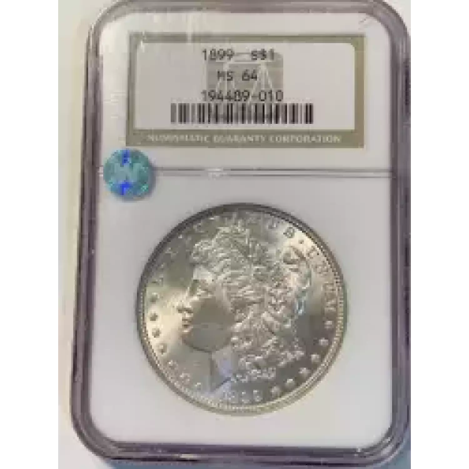 1899 Morgan Silver Dollar NGC MS-64 Sight White - Bob Paul Rare Coins