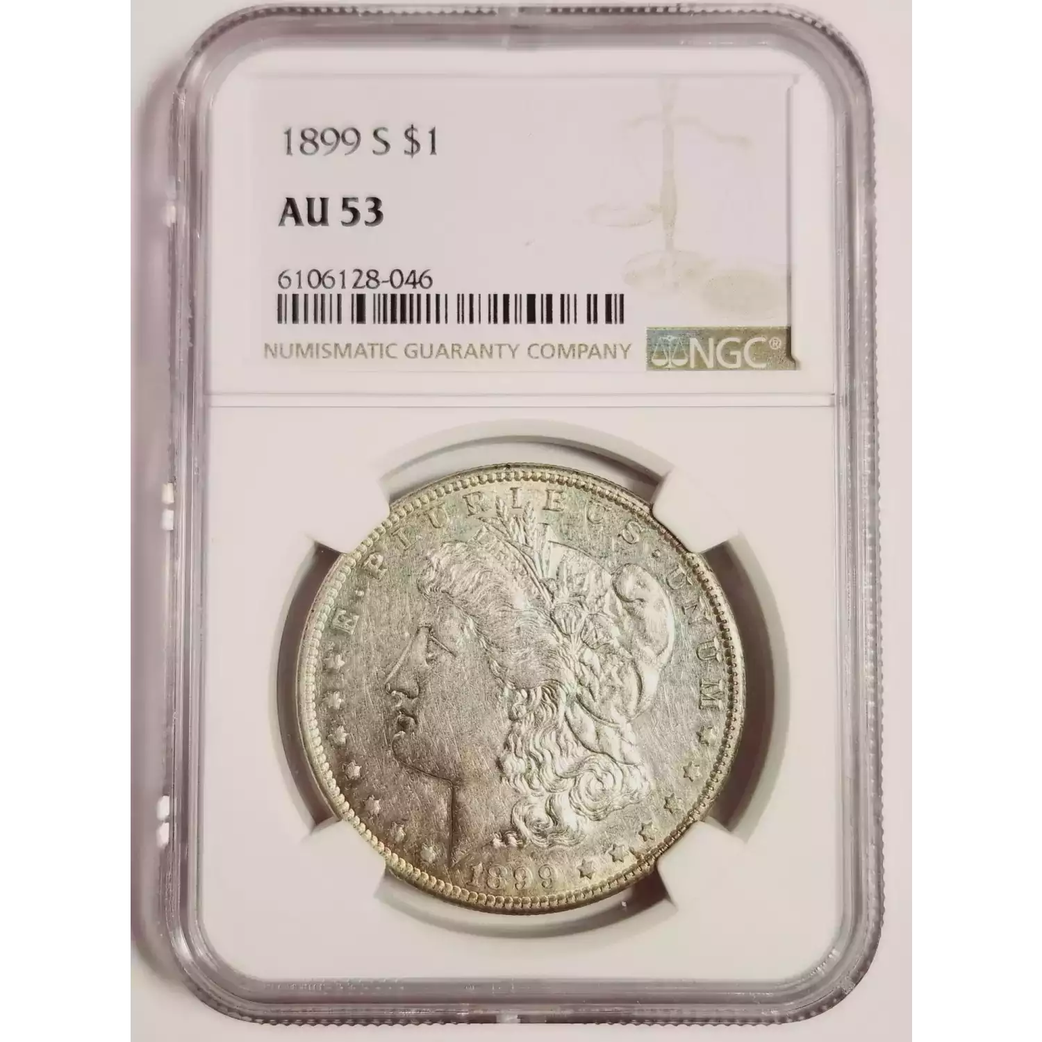 1899-S Morgan Silver Dollar NGC AU-53 - Bob Paul Rare Coins