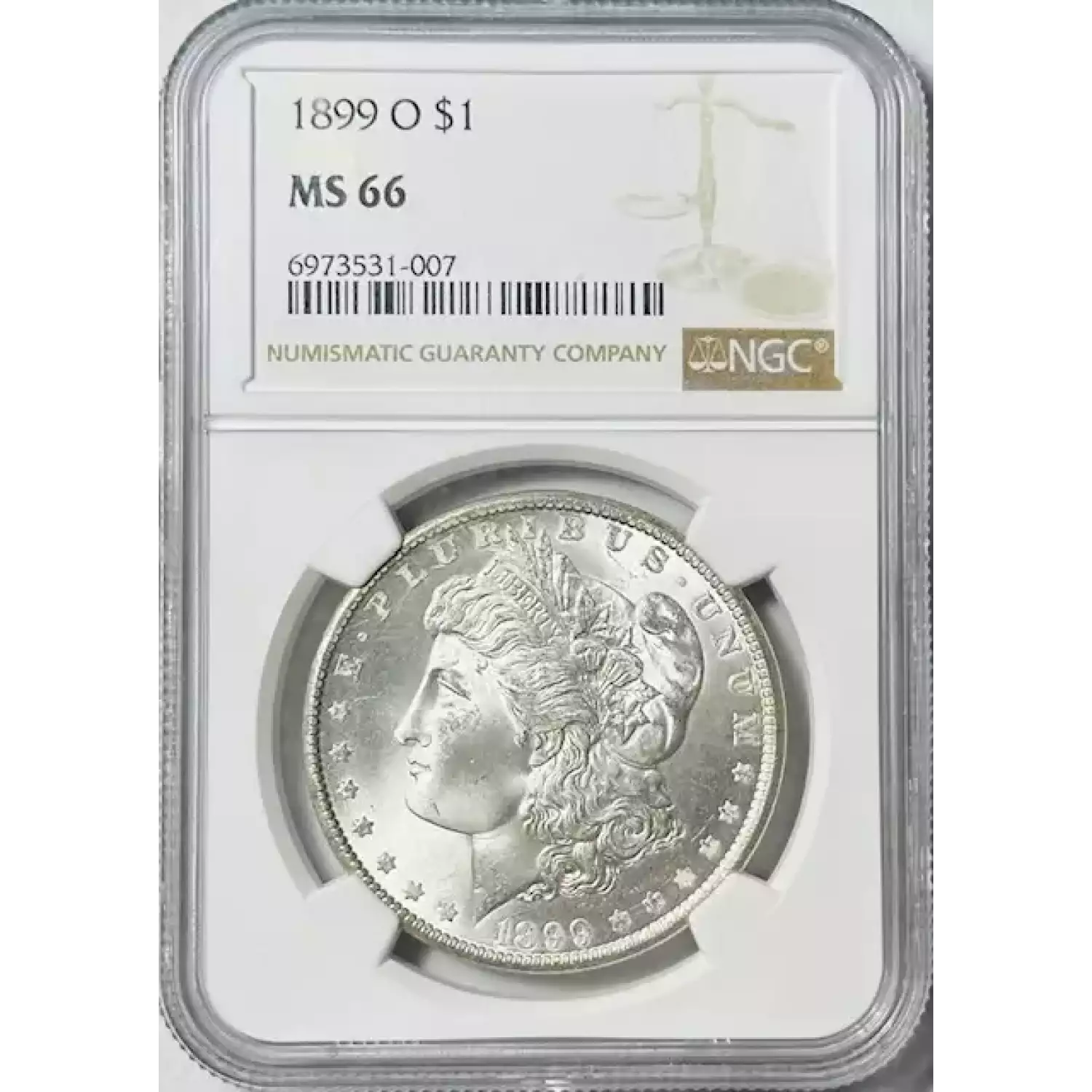 1899-O Morgan Silver Dollar NGC MS-66 - Bob Paul Rare Coins