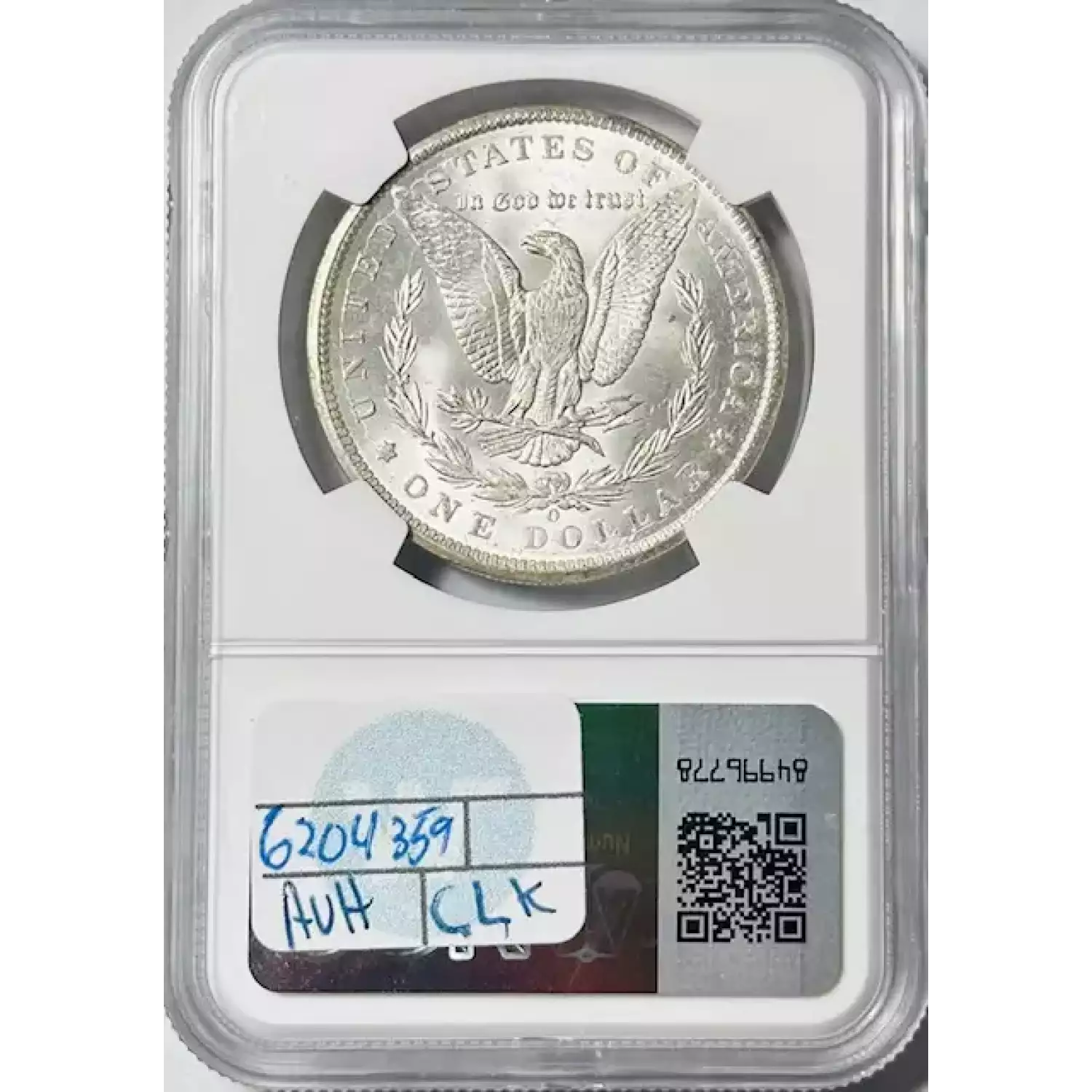 1899-O Morgan Silver Dollar NGC MS-66 - Bob Paul Rare Coins