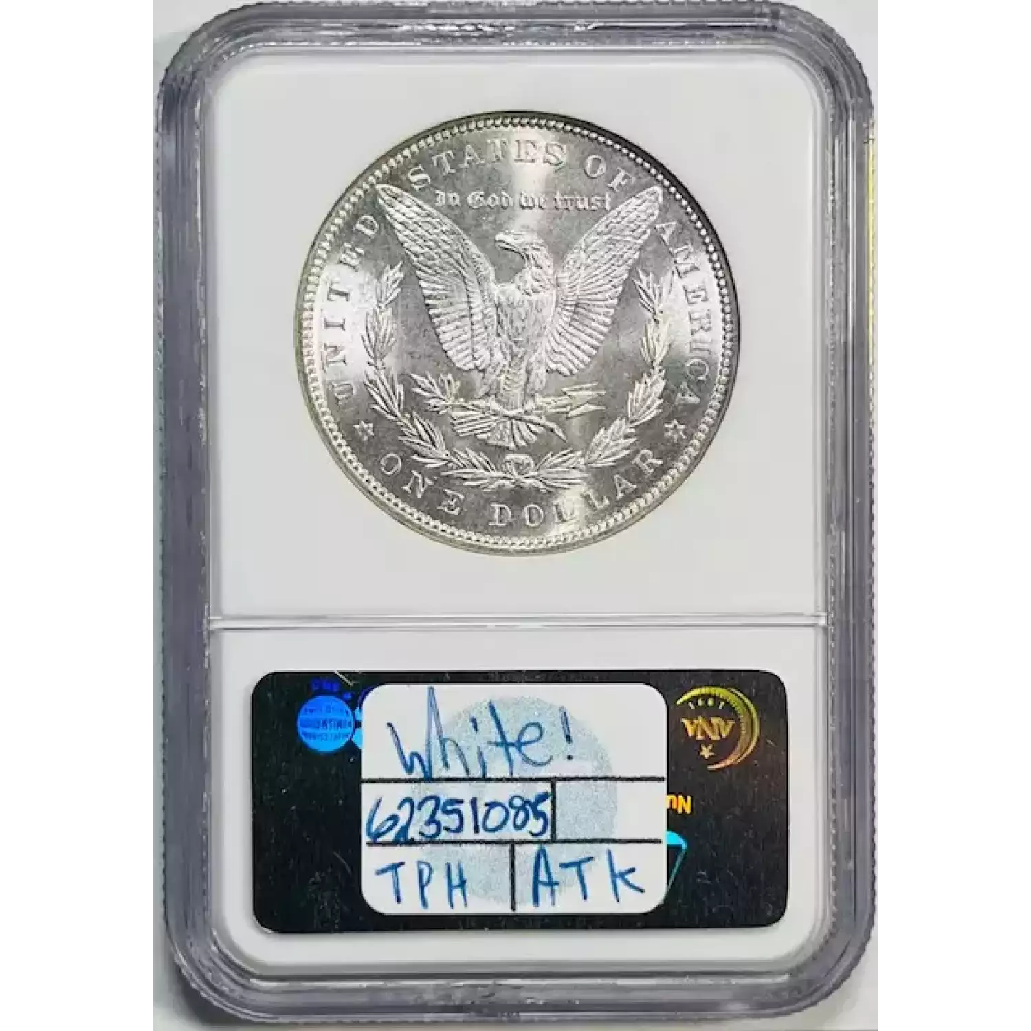 1899 Morgan Silver Dollar NGC MS-63 White! - Bob Paul Rare Coins