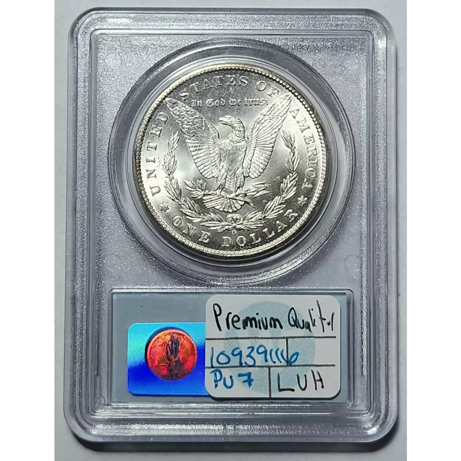 1899-O Morgan Silver Dollar PCGS MS-65 - PREMIUM QUALITY - CAC CAC ...