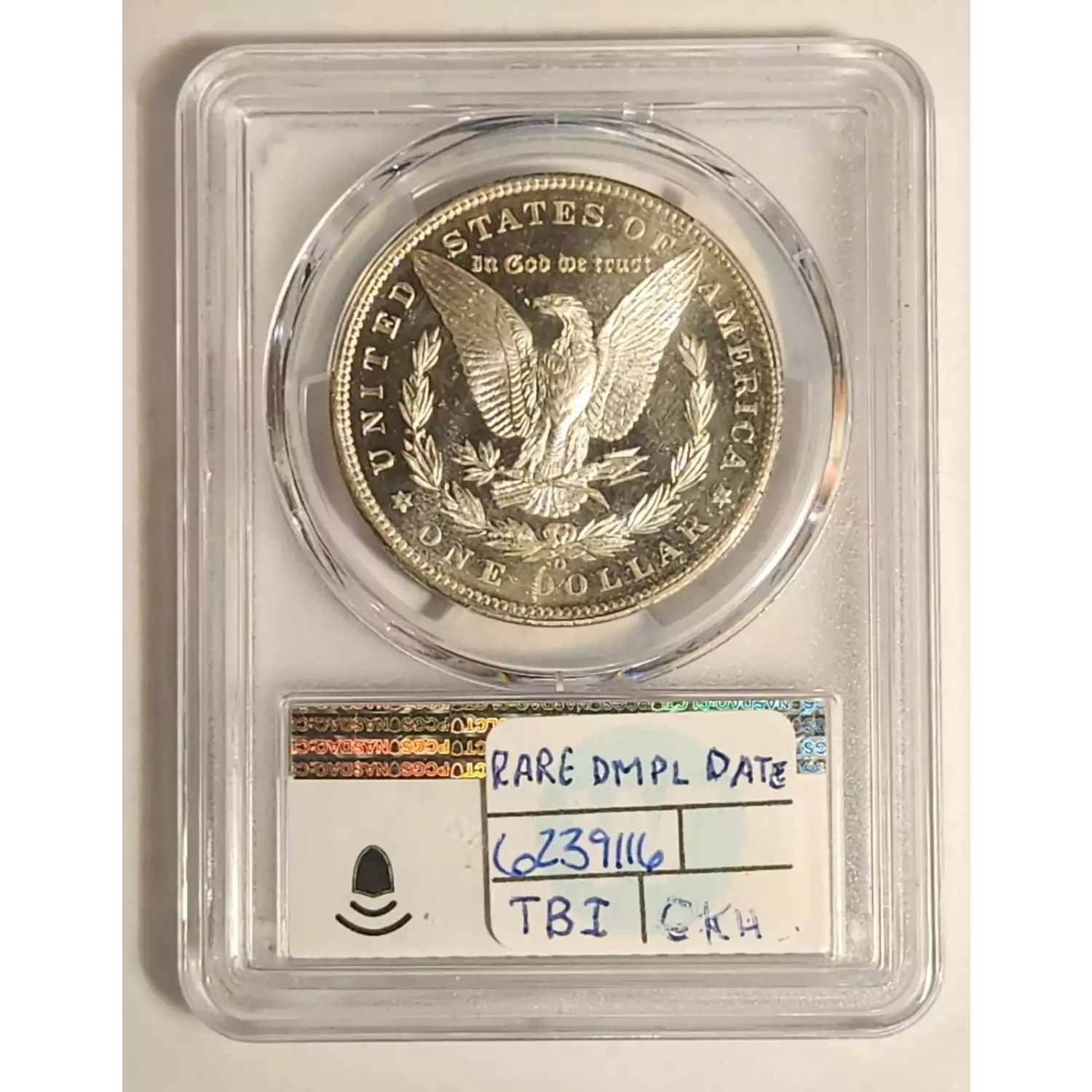 1899-O Morgan Silver Dollar PCGS MS-63 DMPL - RARE DMPL DATE - Bob Paul ...