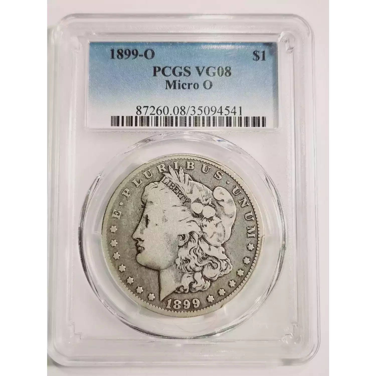 1899-O Morgan Silver Dollar PCGS VG-8 Micro O - Bob Paul Rare Coins