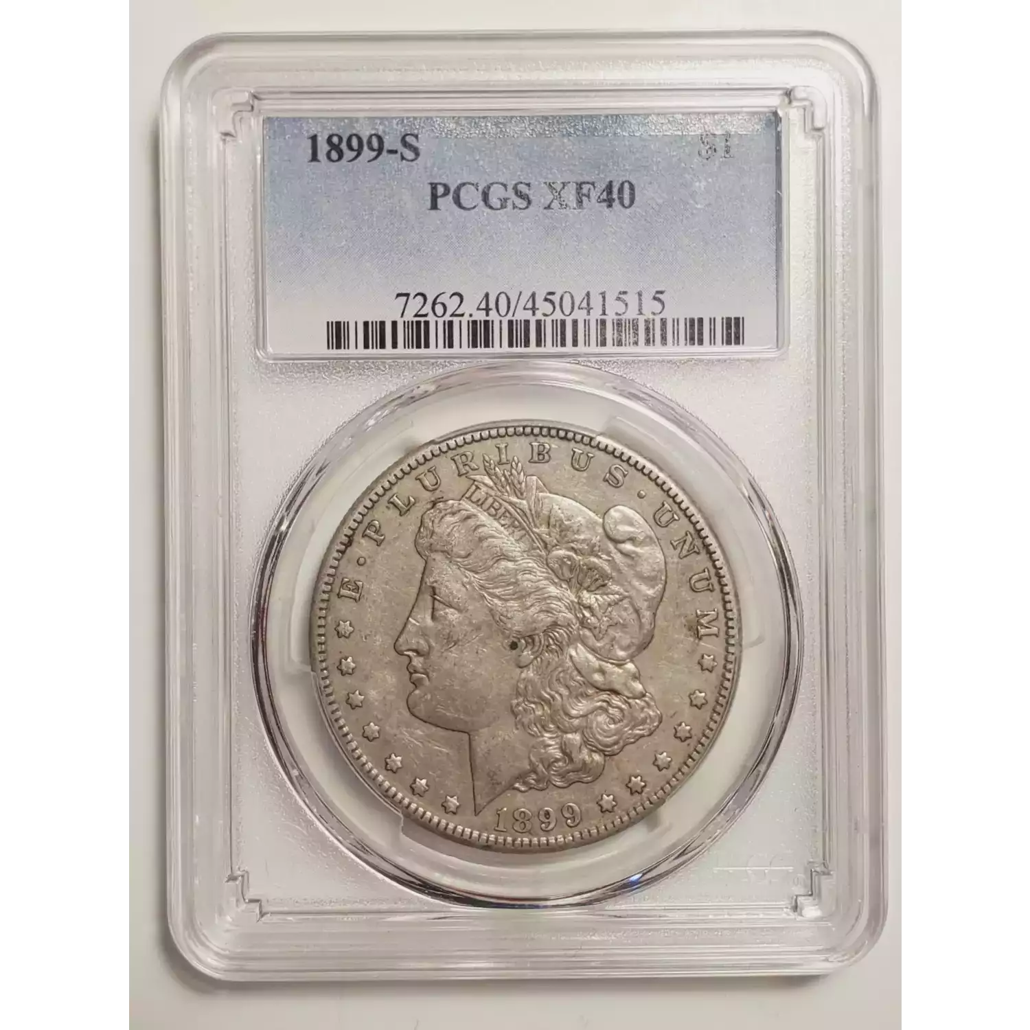 1899-S Morgan Silver Dollar PCGS XF-40 - Bob Paul Rare Coins