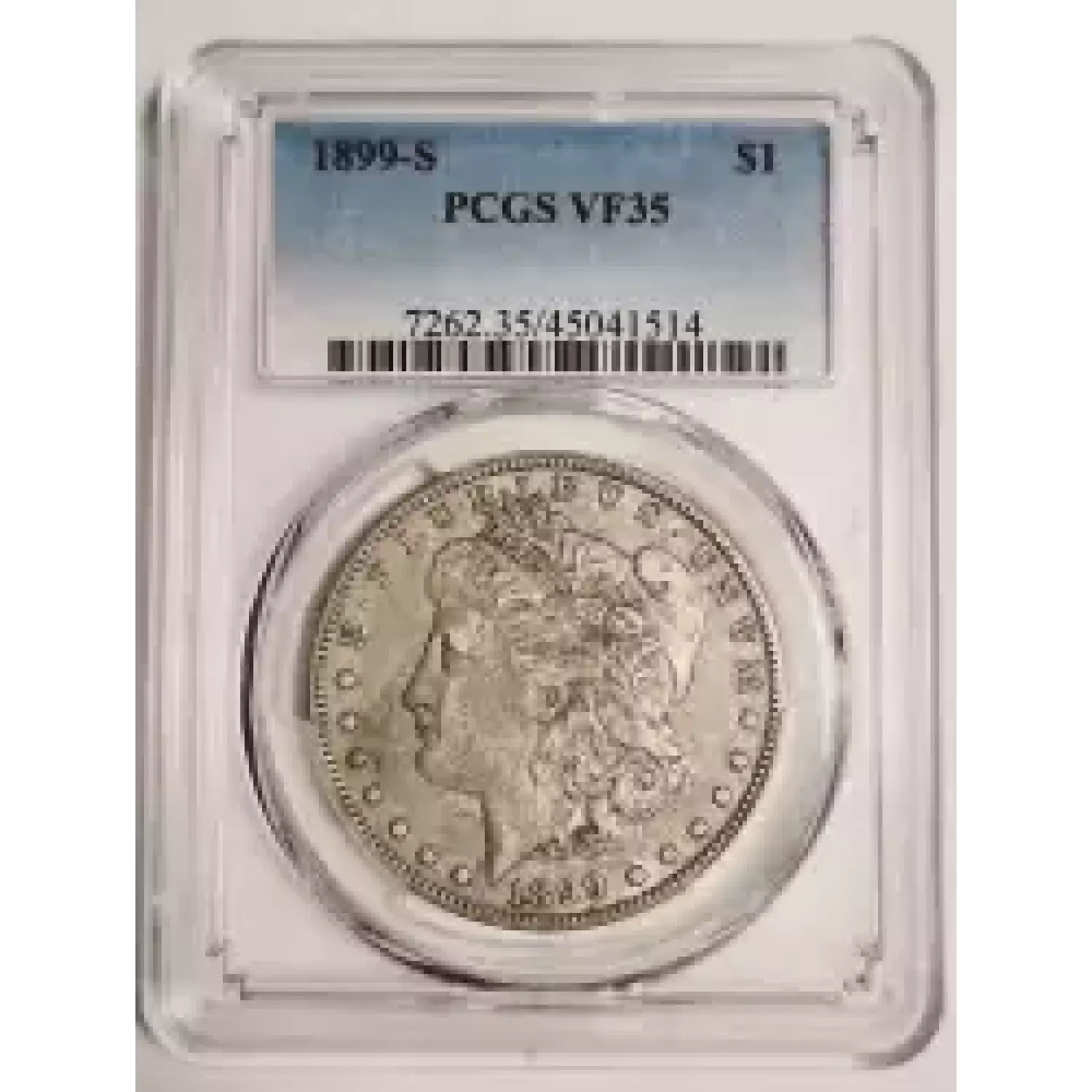 1899-S Morgan Silver Dollar PCGS VF-35 - Bob Paul Rare Coins