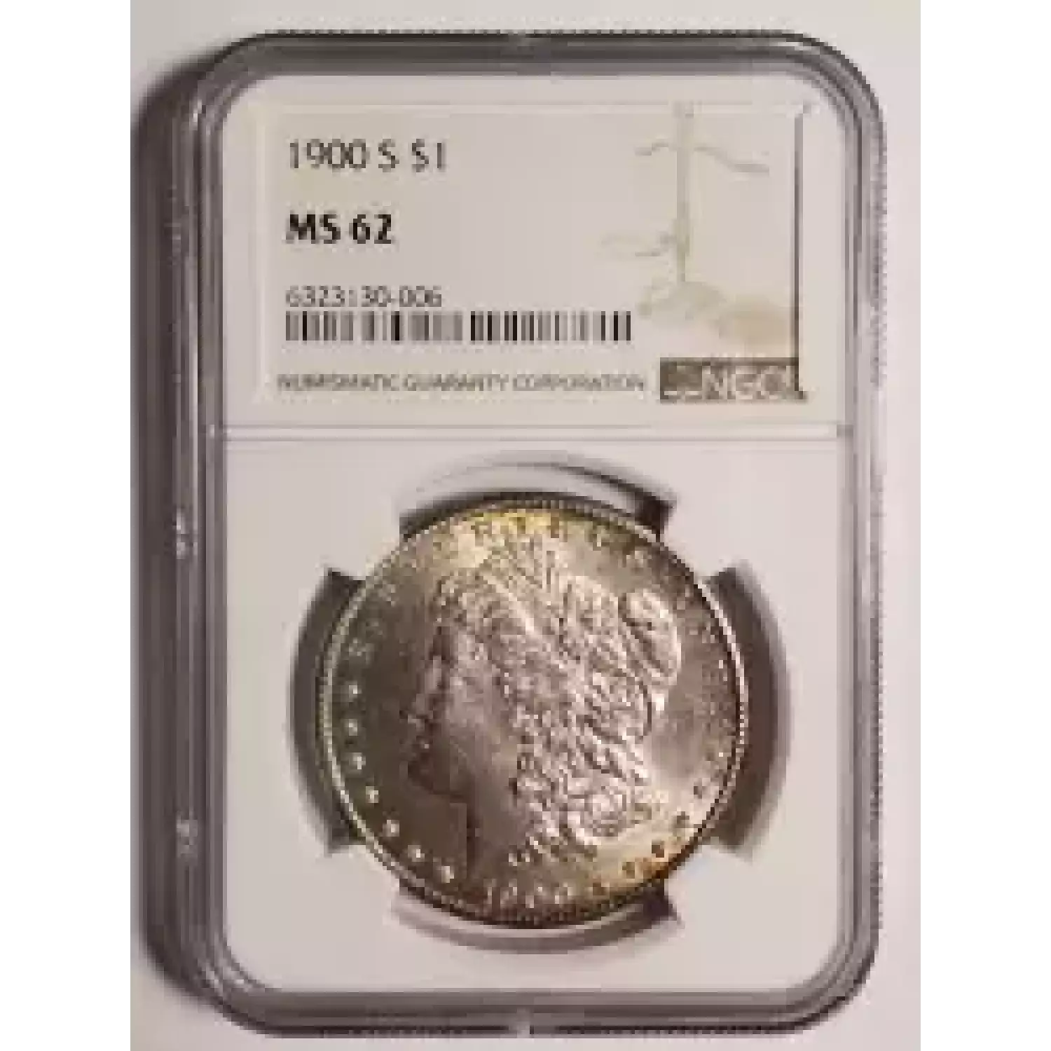 1900-S Morgan Silver Dollar NGC MS-62 - Bob Paul Rare Coins