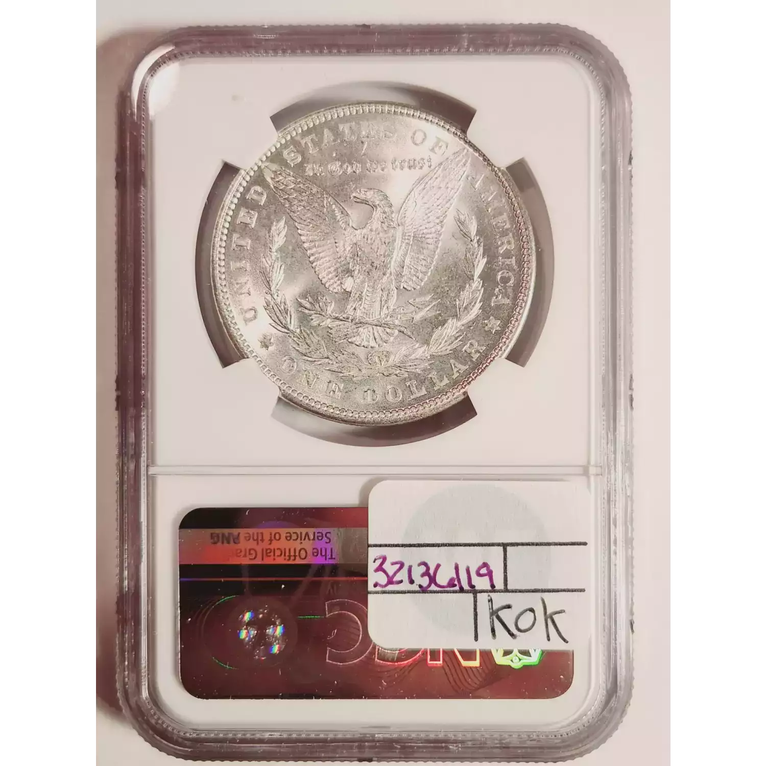 1900 Morgan Silver Dollar NGC MS-66 Sight White - Bob Paul Rare Coins