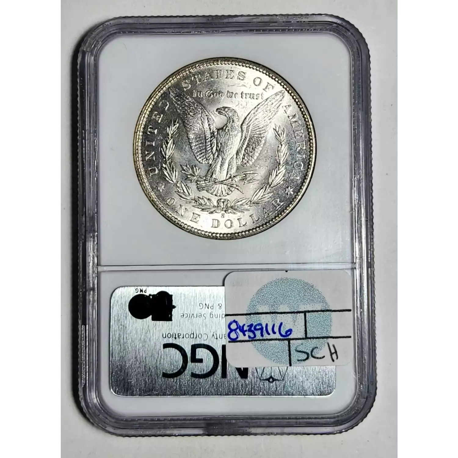 1900-S Morgan Silver Dollar NGC MS-62 - SIGHT WHITE Sight White - Bob Paul Rare Coins