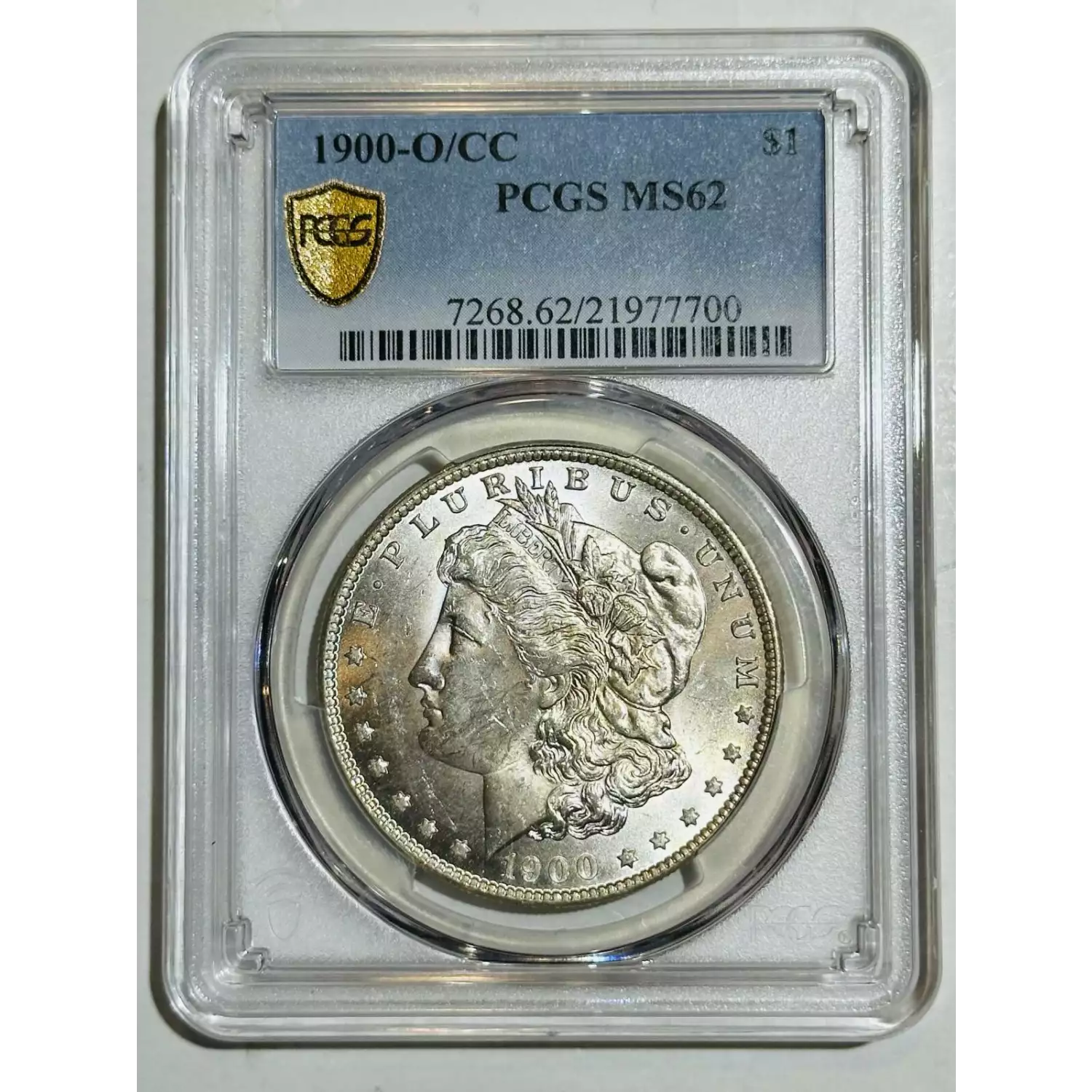 1900-O/CC Morgan Silver Dollar PCGS MS-62 Overmintmark - Bob Paul Rare Coins
