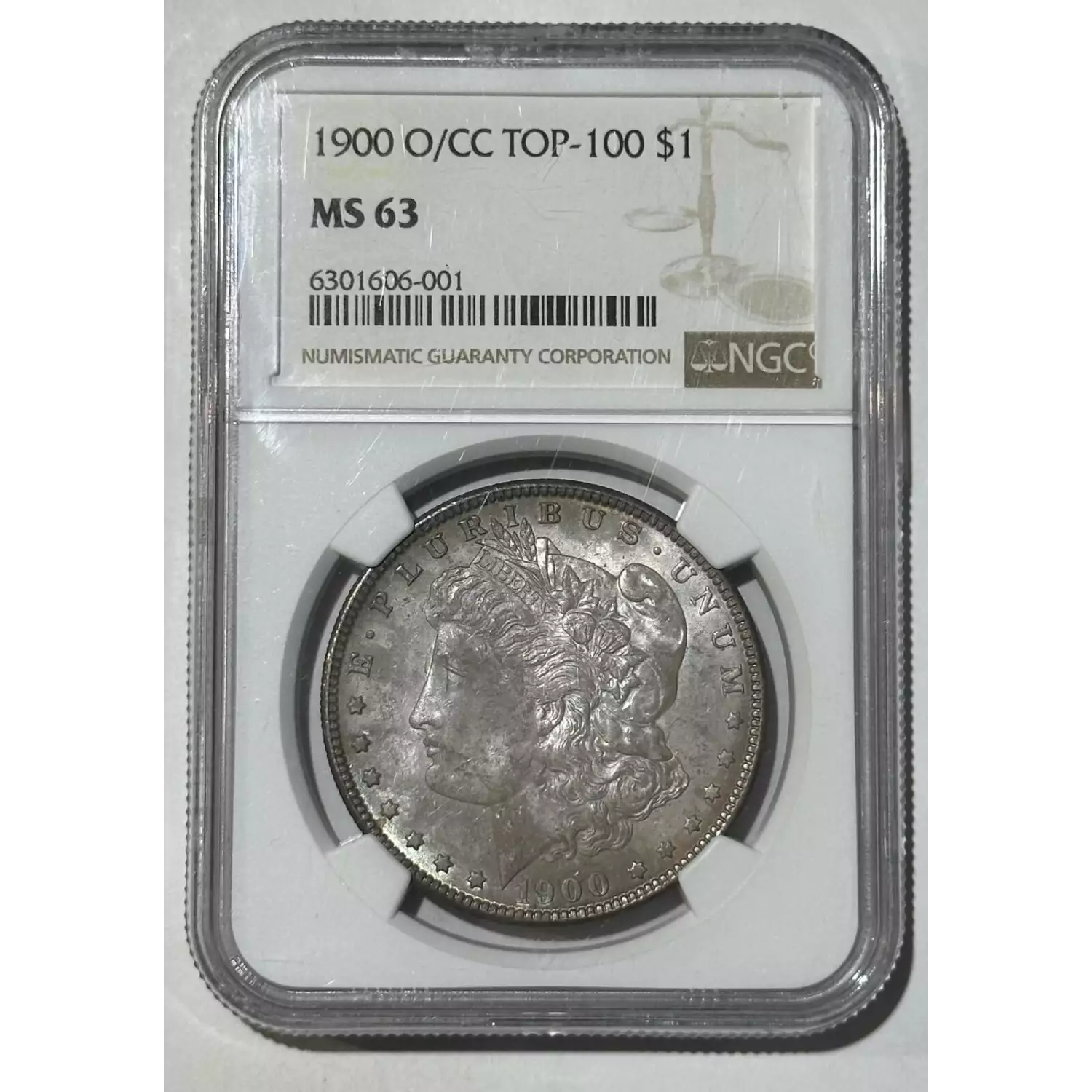 1900-O/CC Morgan Silver Dollar NGC MS-63 O/CC - Bob Paul Rare Coins