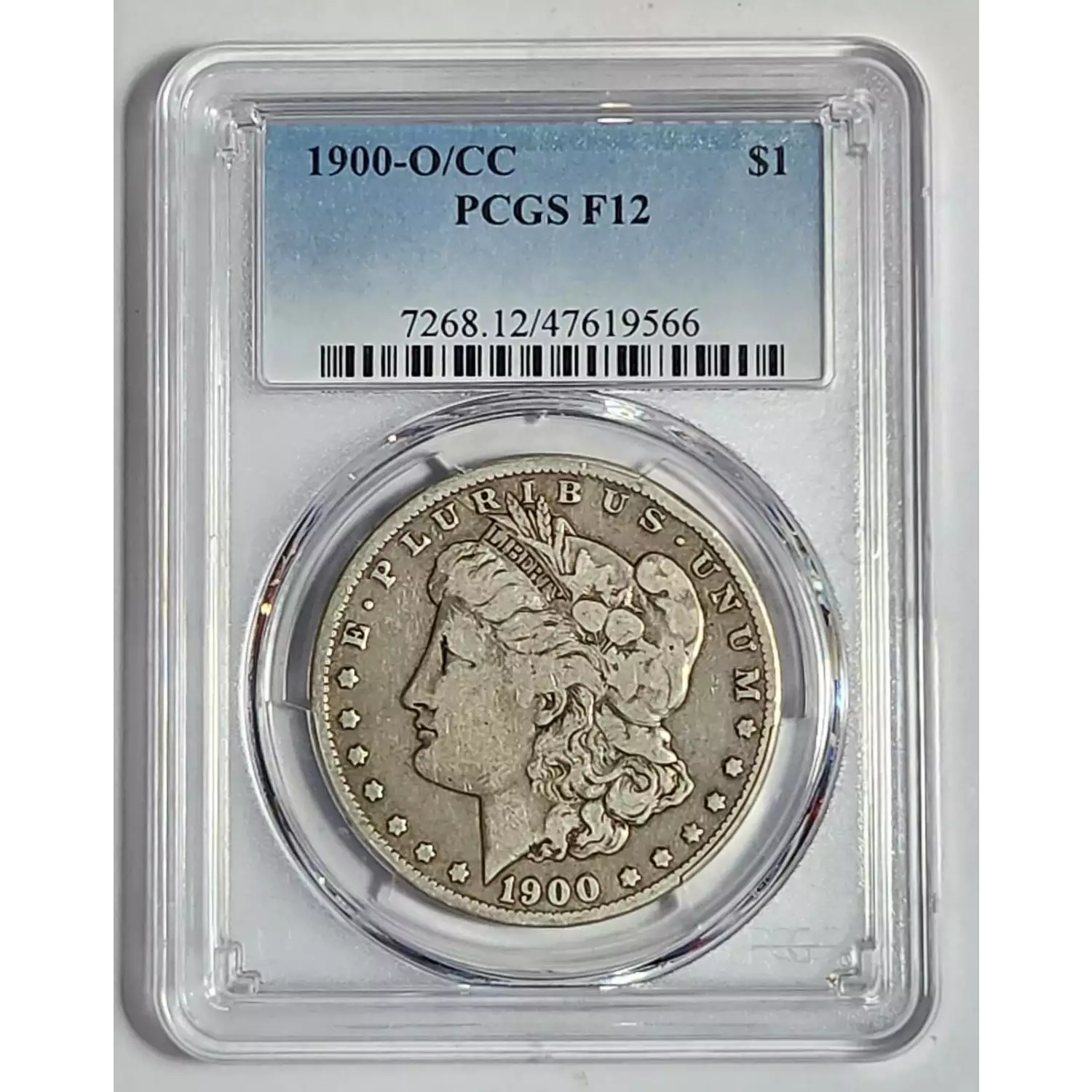 1900-O/CC Morgan Silver Dollar PCGS F-12 - Bob Paul Rare Coins