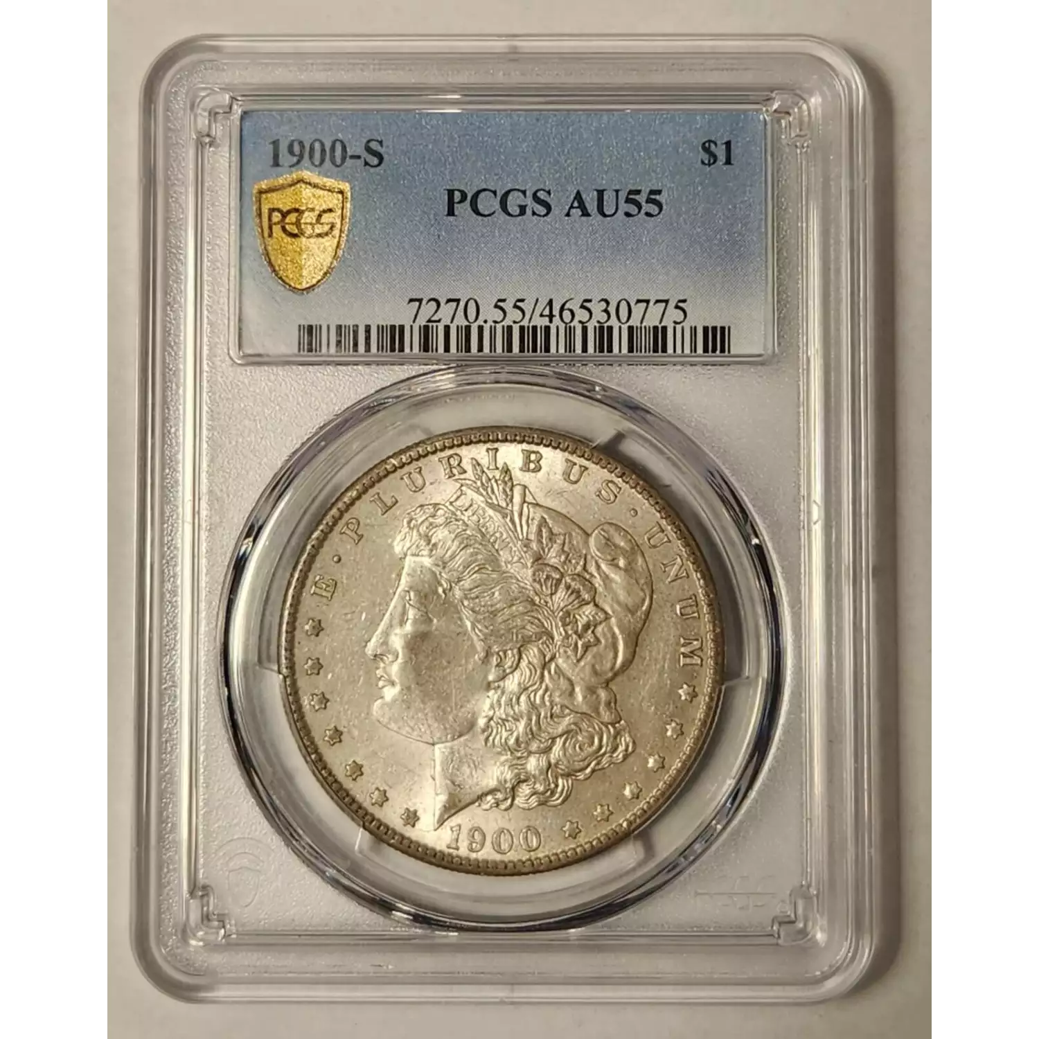 1900-S Morgan Silver Dollar PCGS AU-55 - Bob Paul Rare Coins