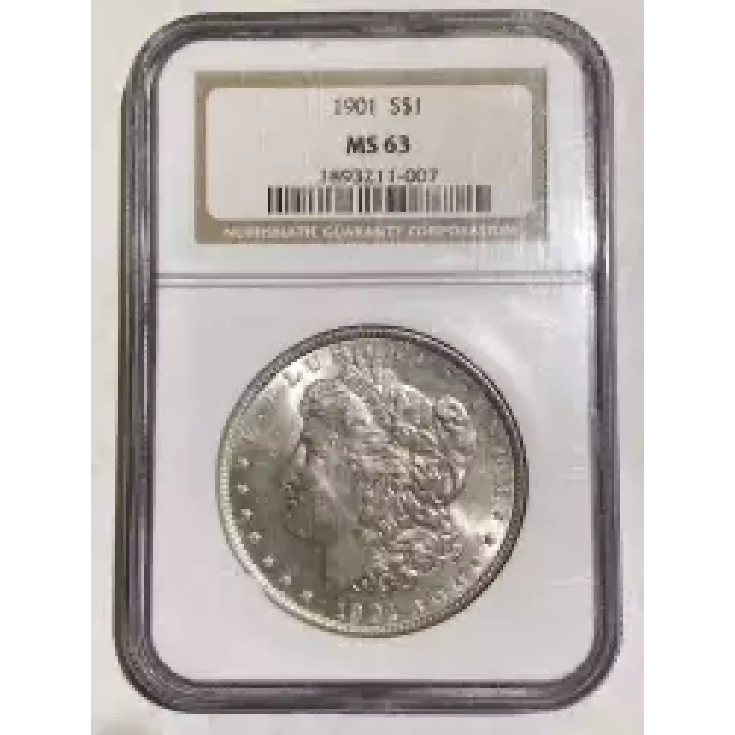 1901 Morgan Silver Dollar NGC MS-63 - Bob Paul Rare Coins
