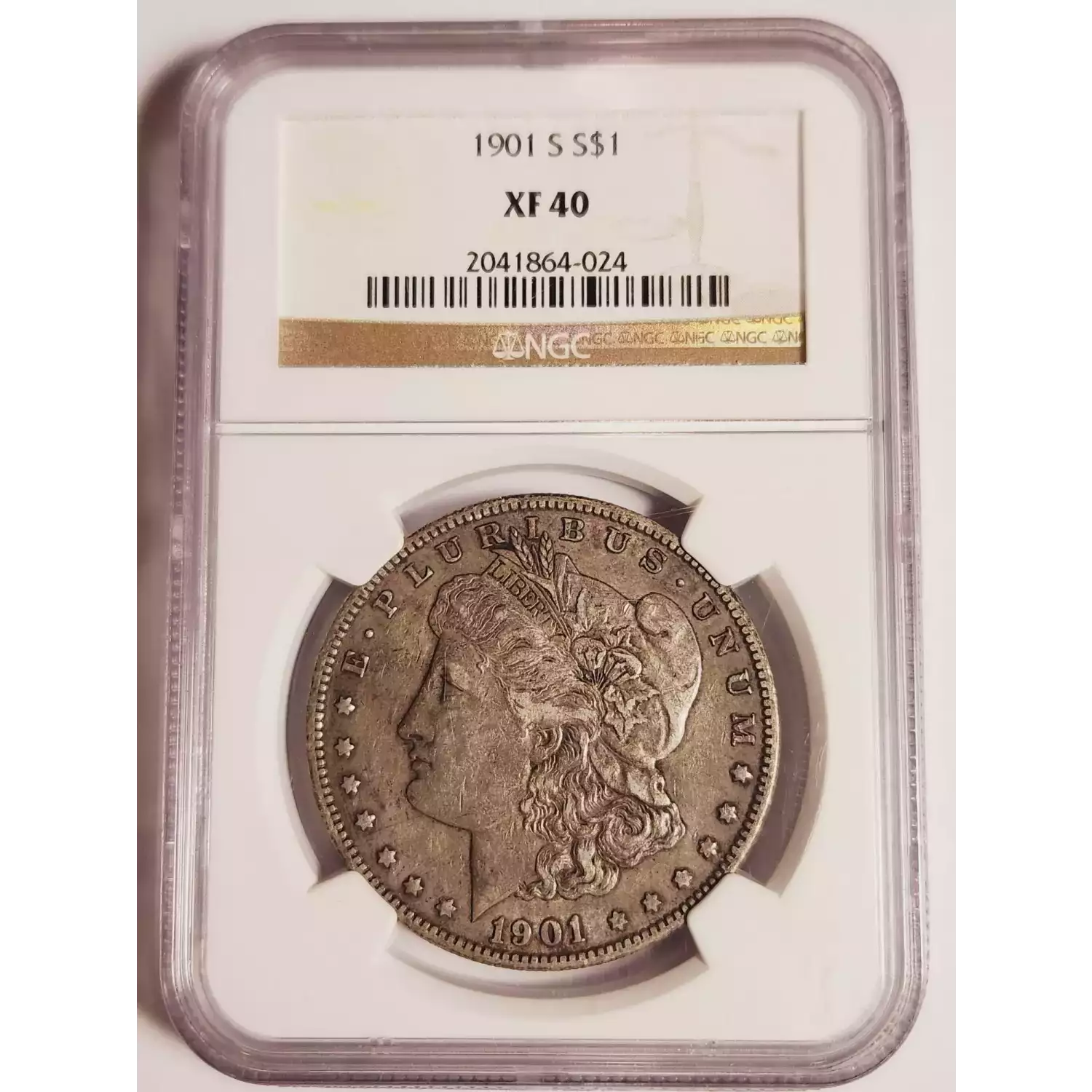 1901-S Morgan Silver Dollar NGC XF-40 - Bob Paul Rare Coins