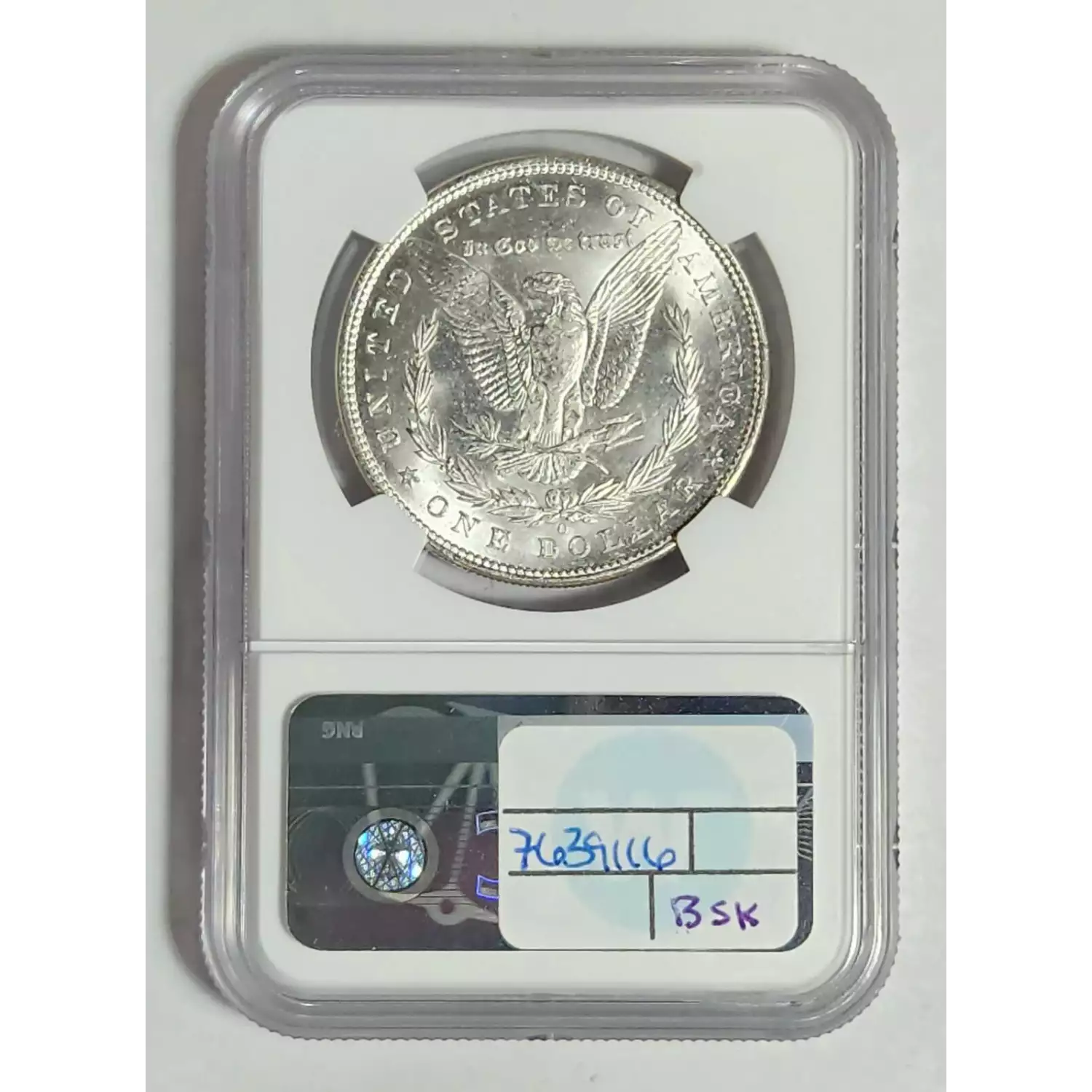 1901-O Morgan Silver Dollar NGC MS-64+ Sight White - Bob Paul Rare Coins