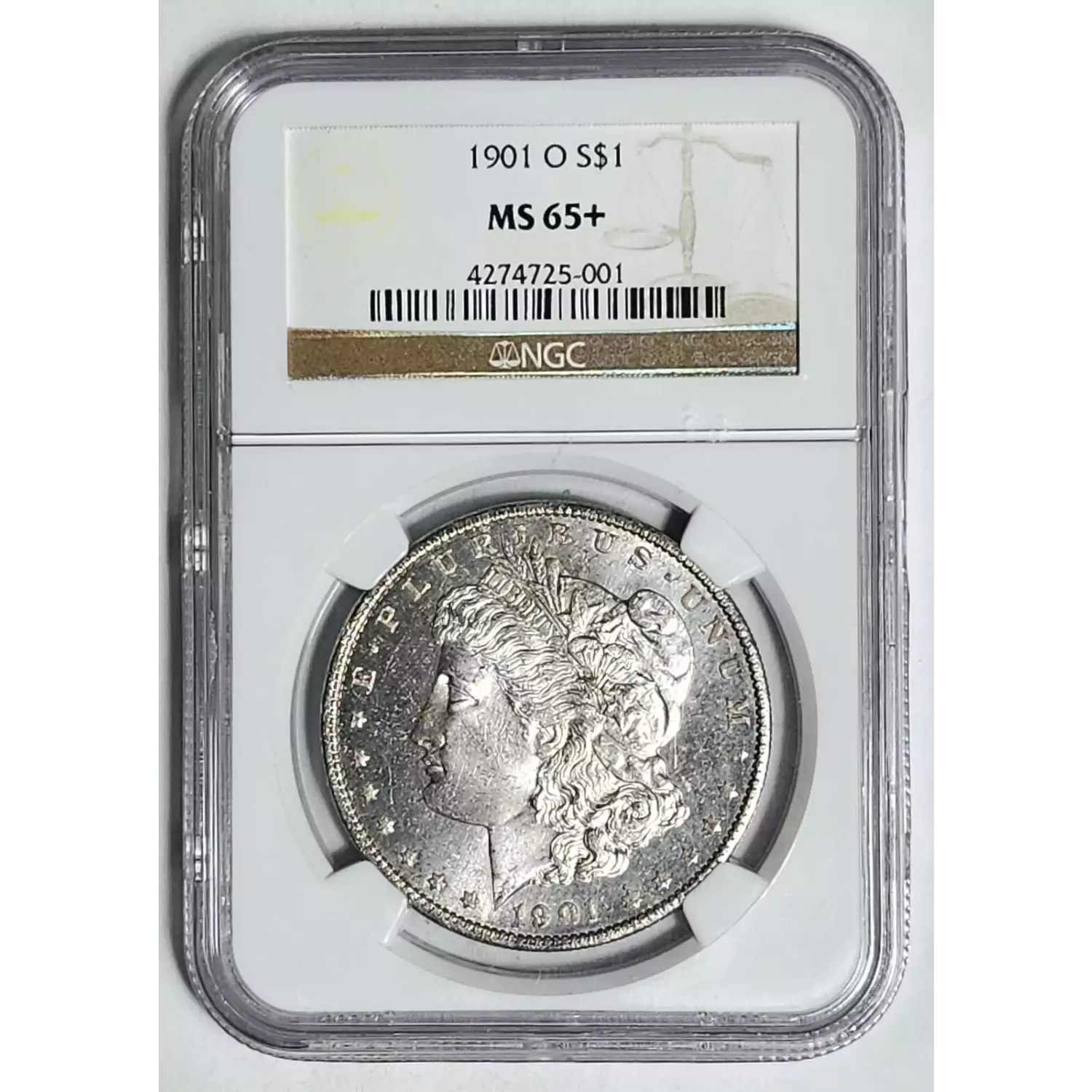 1901-O Morgan Silver Dollar NGC MS-65+ 15.PL - Bob Paul Rare Coins