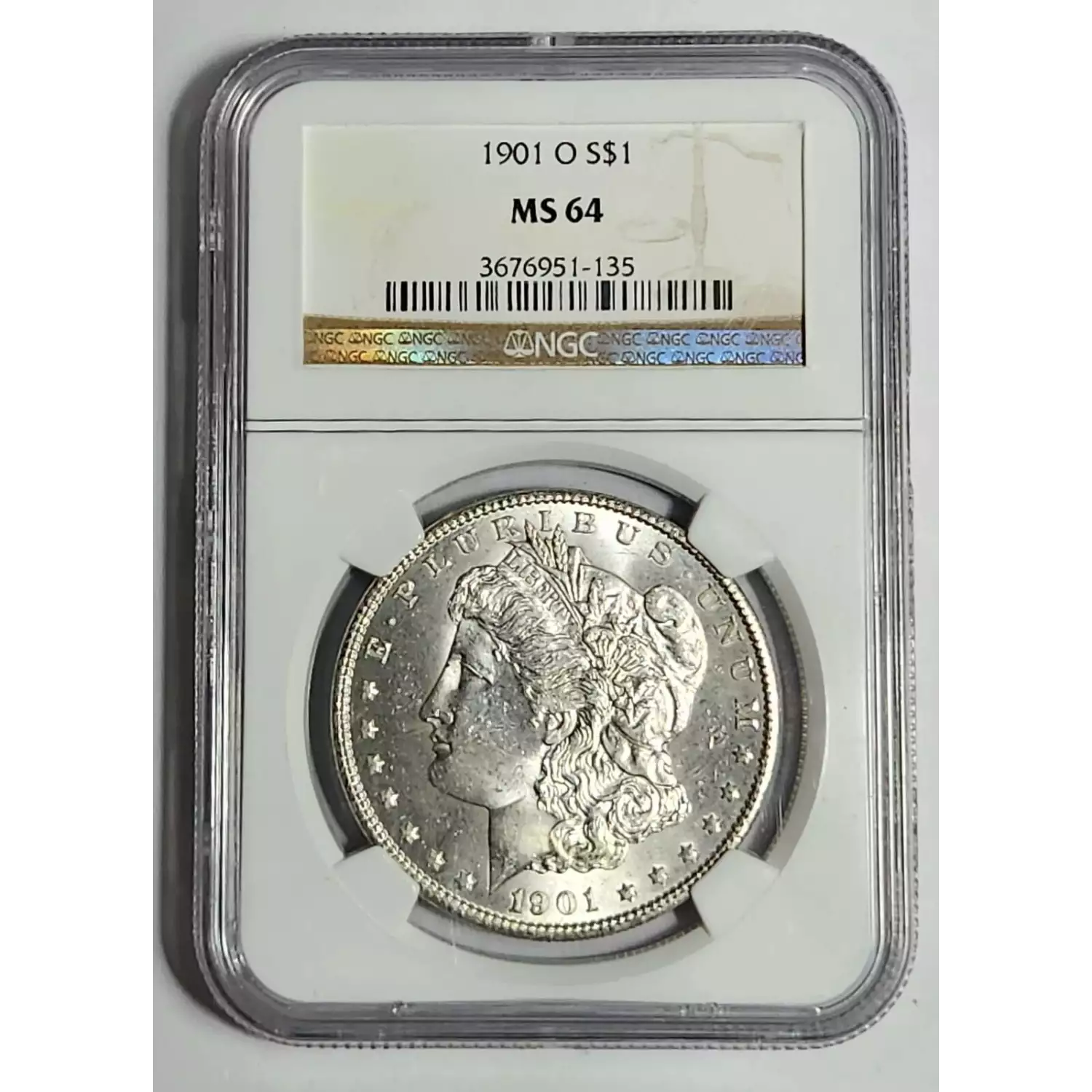 1901-O Morgan Silver Dollar NGC MS-64 - Bob Paul Rare Coins