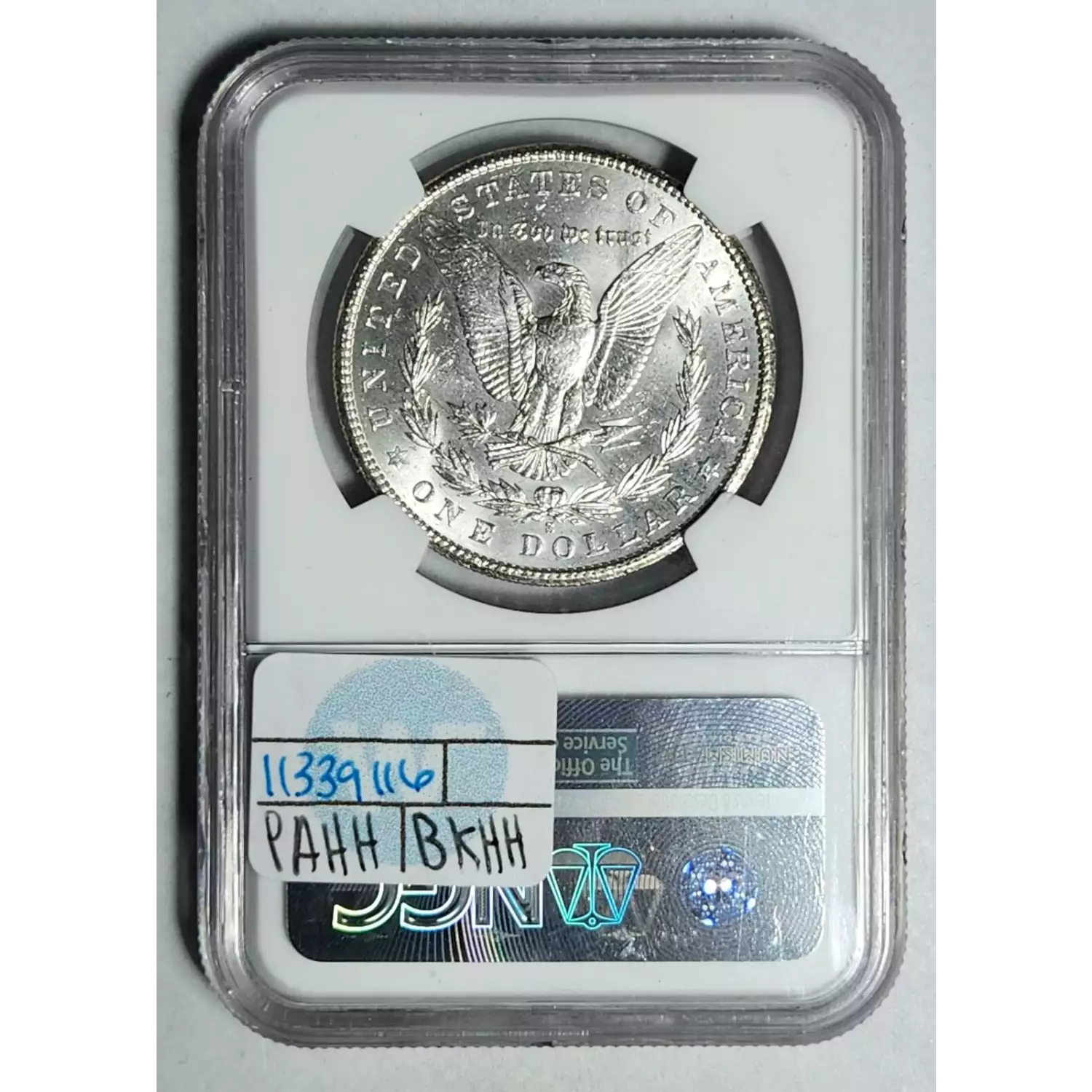 1901-S Morgan Silver Dollar NGC MS-63 Sight White - Bob Paul Rare Coins
