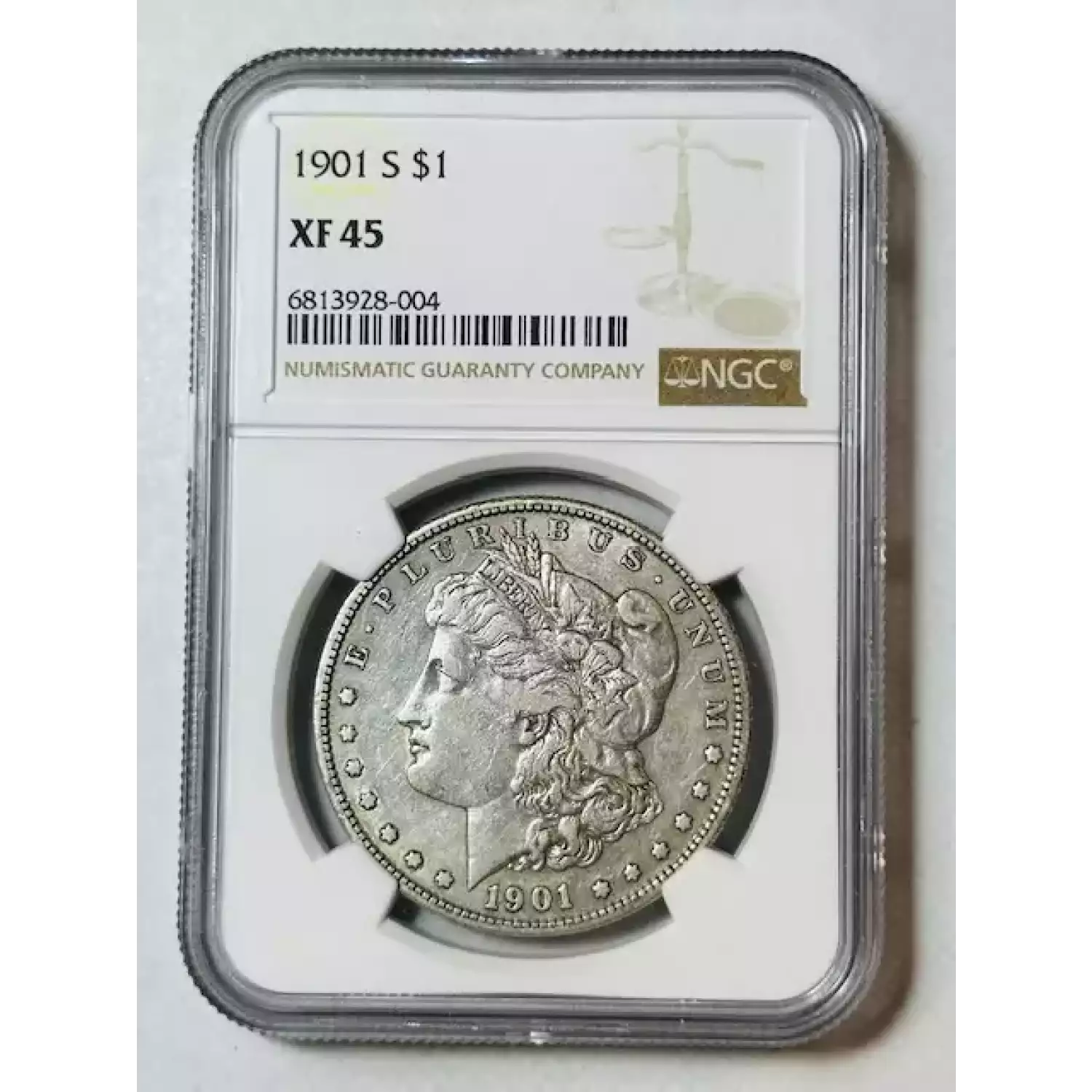1901-S Morgan Silver Dollar NGC XF-45 - Bob Paul Rare Coins