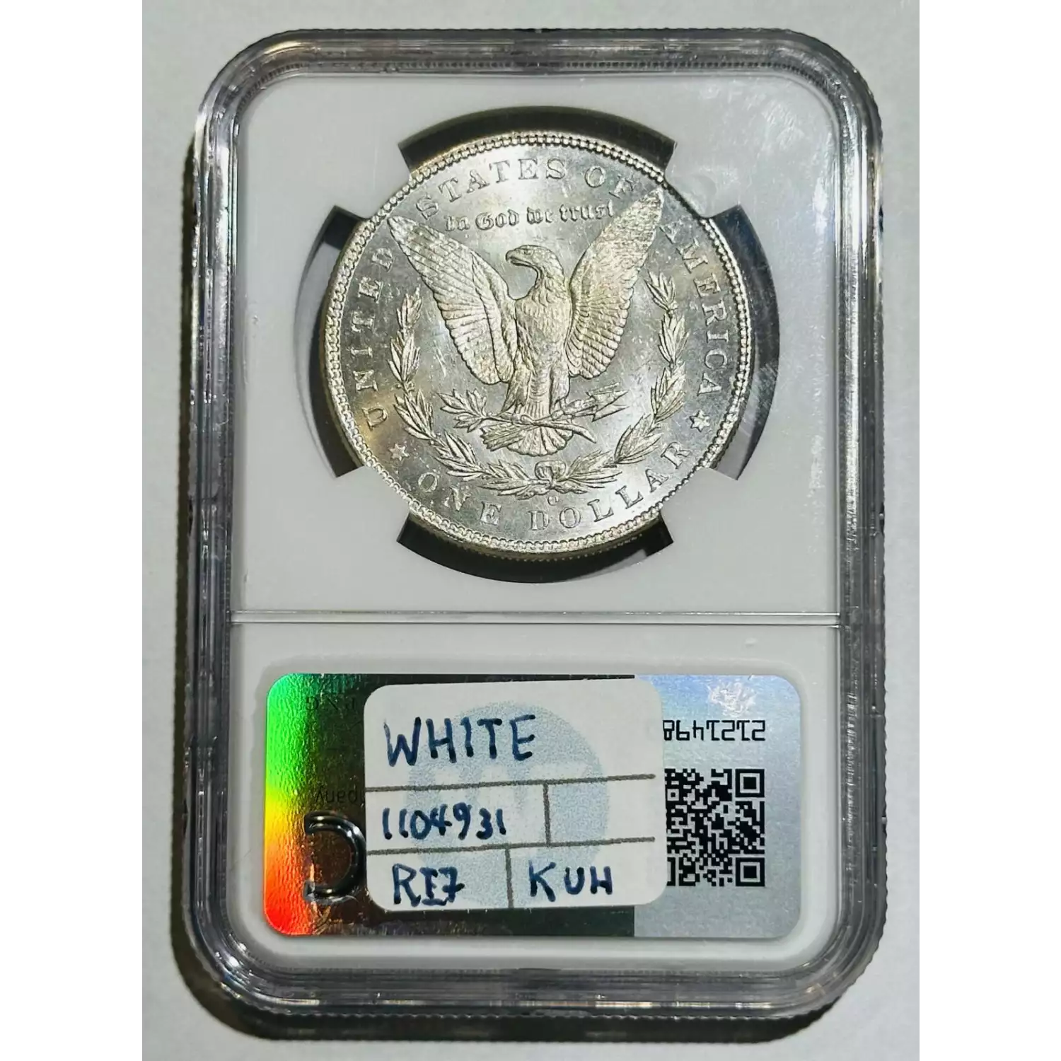 1901-O Morgan Silver Dollar NGC MS-66 Sight White - Bob Paul Rare Coins