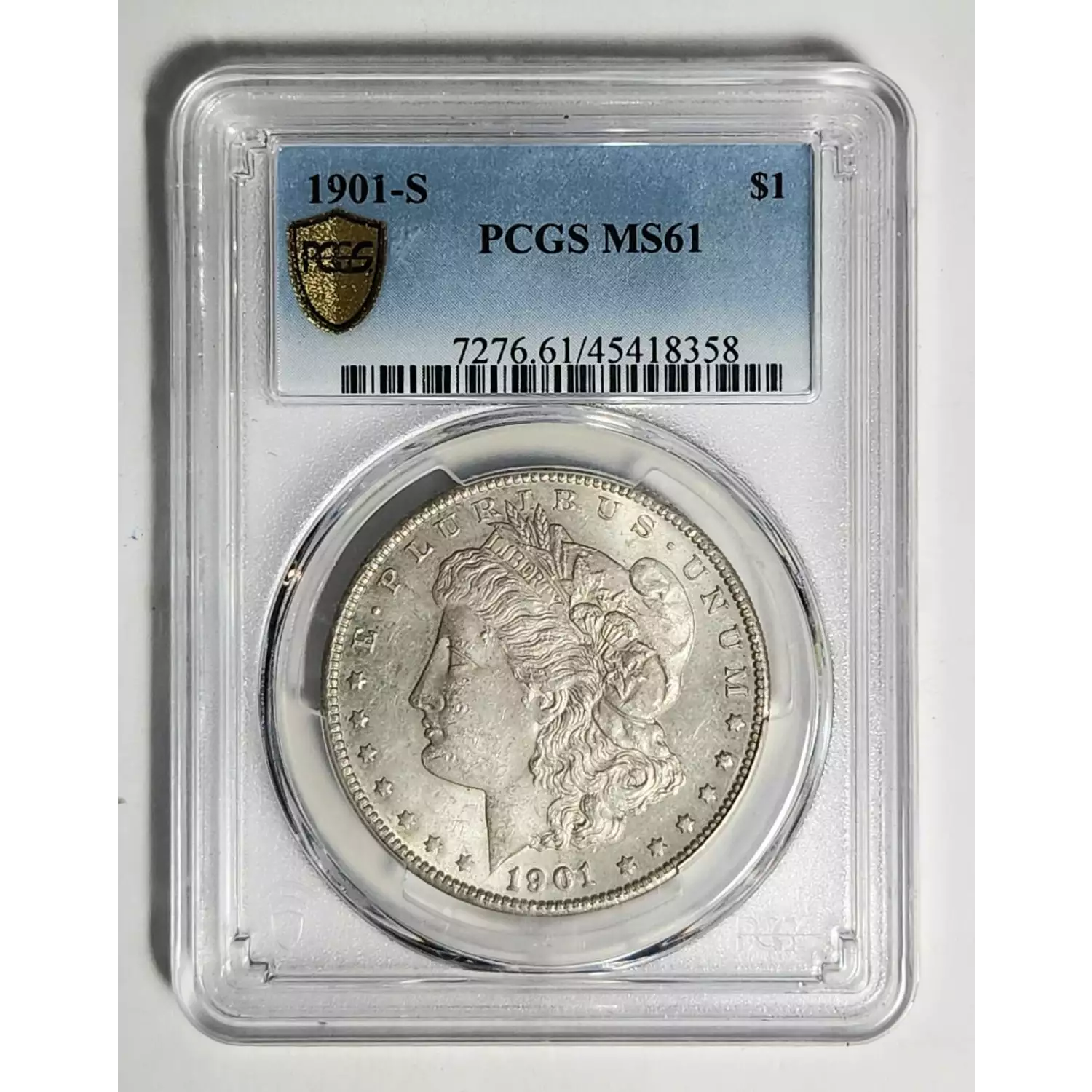 1901-S Morgan Silver Dollar PCGS MS-61 - Bob Paul Rare Coins