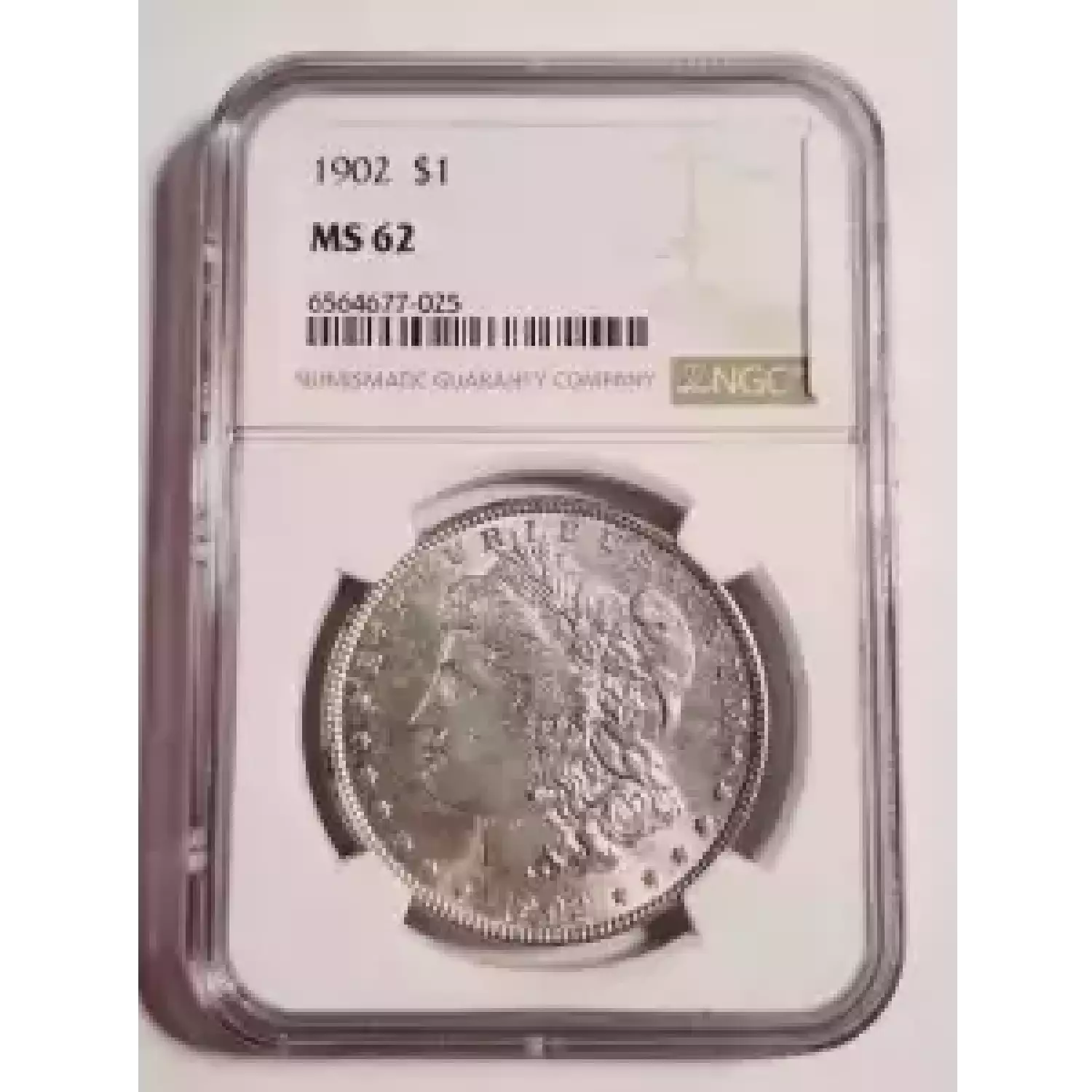 1902 Morgan Silver Dollar NGC MS-62 - Bob Paul Rare Coins